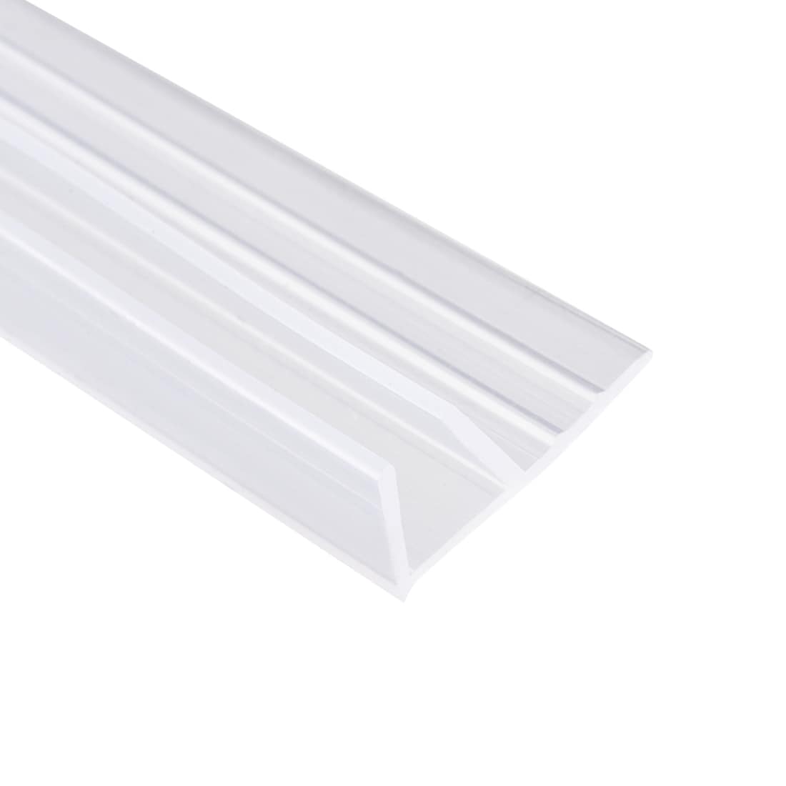 Unique Bargains Frameless Glass Shower Door Sweep - Door Bottom Side ...