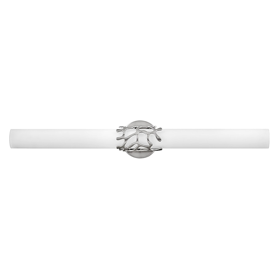 Hinkley Lyra 31.25-in 4-Light Brushed Nickel LED Coastal Vanity Light ... Hinkley Lyra 31.25-in 4-Light Brushed Nickel LED Coastal Vanity Light ...