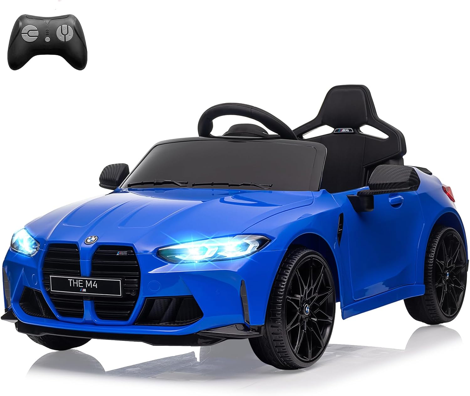 Garvee 12V Ride On Car for Kids Licensed BMW M4 Battery Powered Vehicle ...