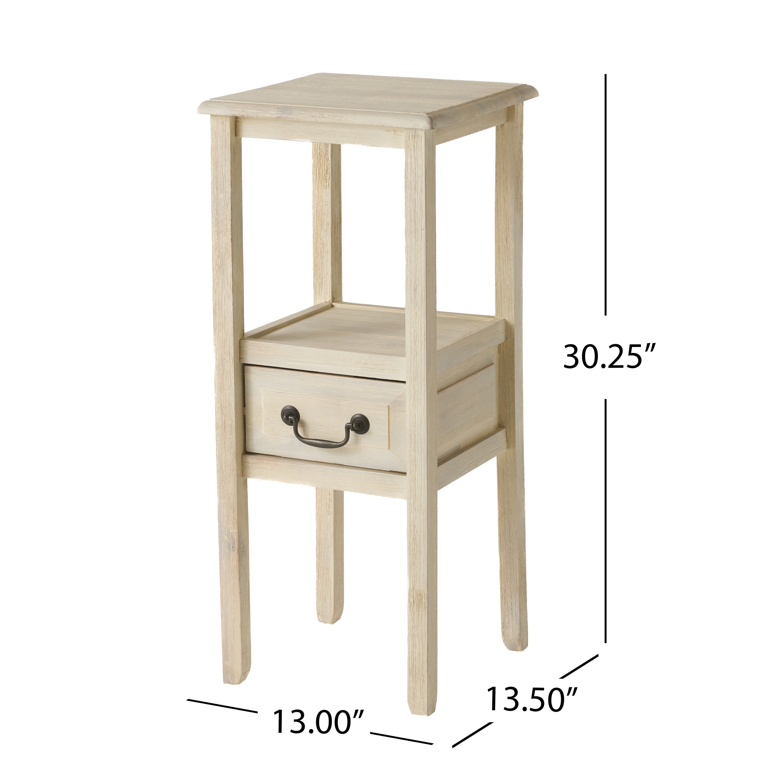 Christopher Knight Home Rivera Acacia Wood Accent Table in the Accent ...