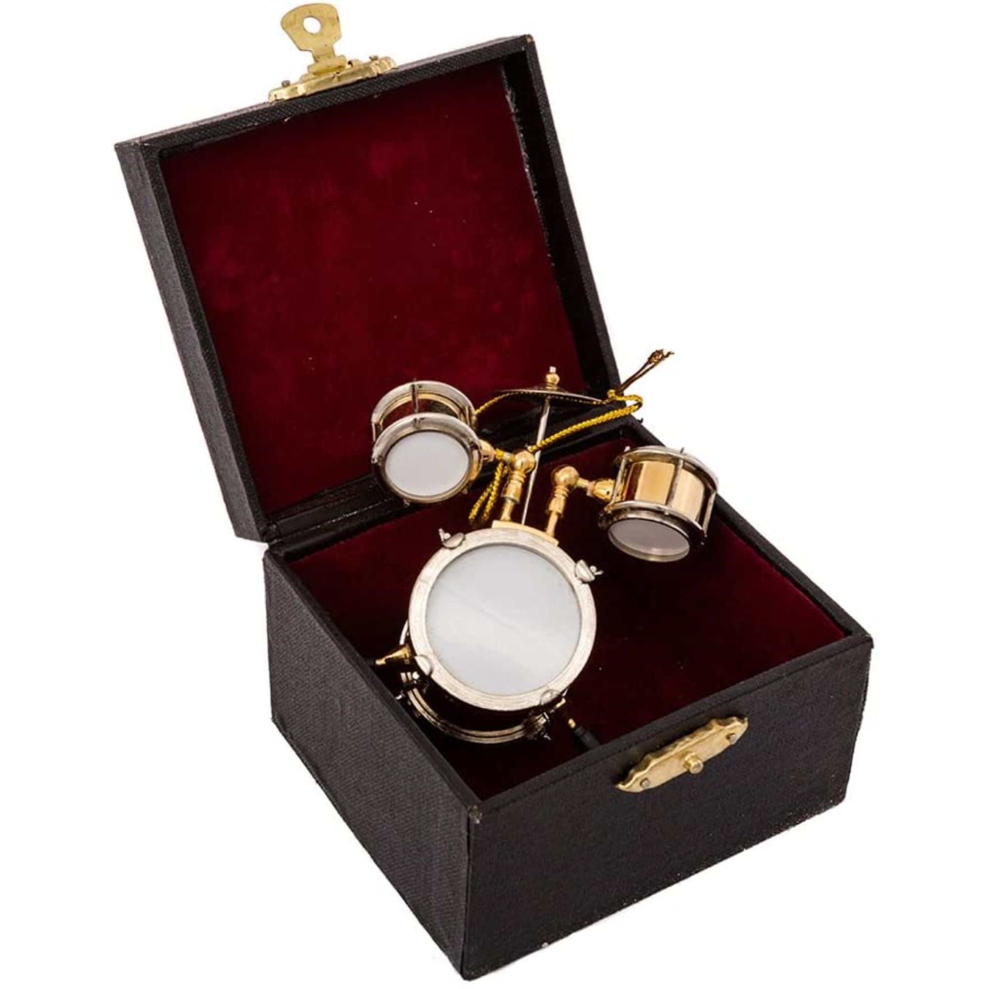 Kurt S. Adler Brass Drum Ornament For Christmas Tree in the Christmas ...