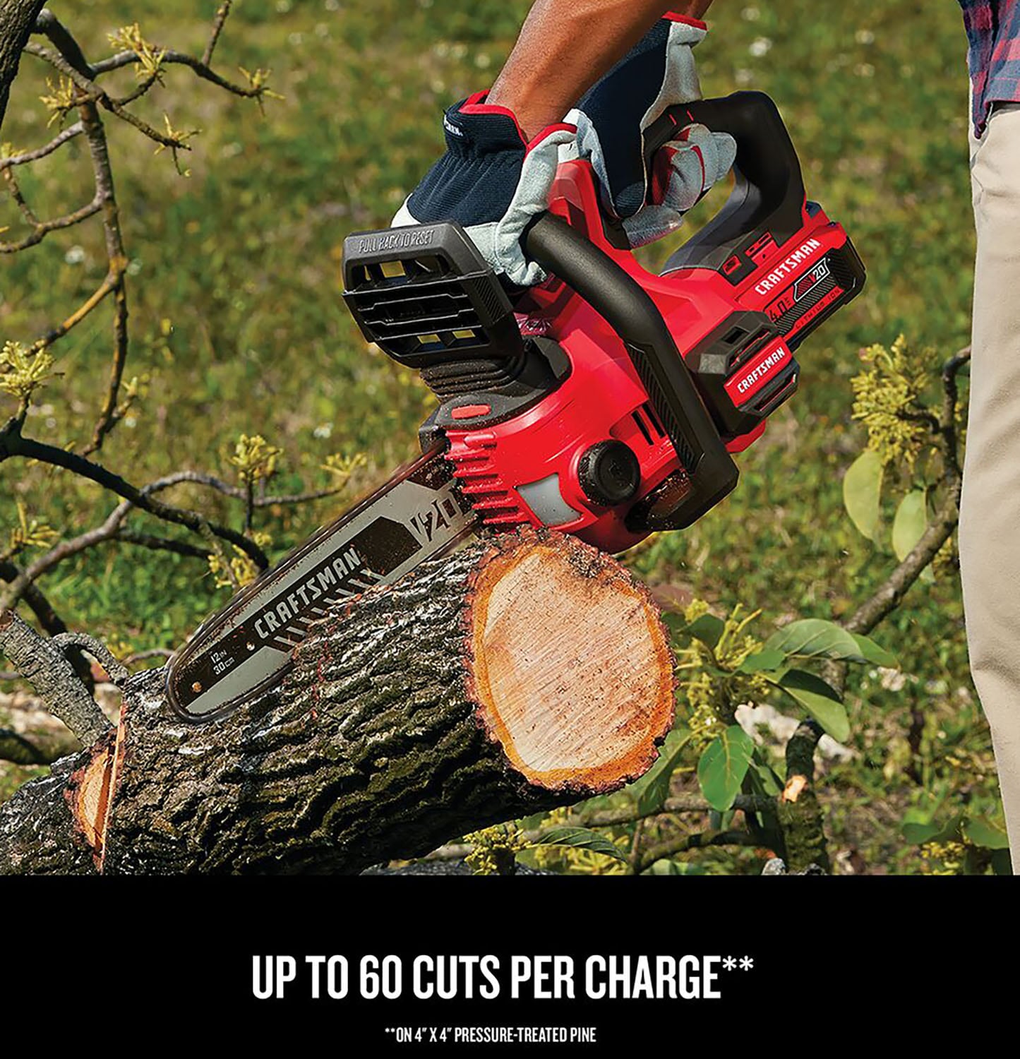 Craftsman battery chainsaw lowes store