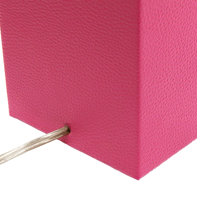 Lalia Home Lexington 21 In Hot Pink On Off Switch Table Lamp With
