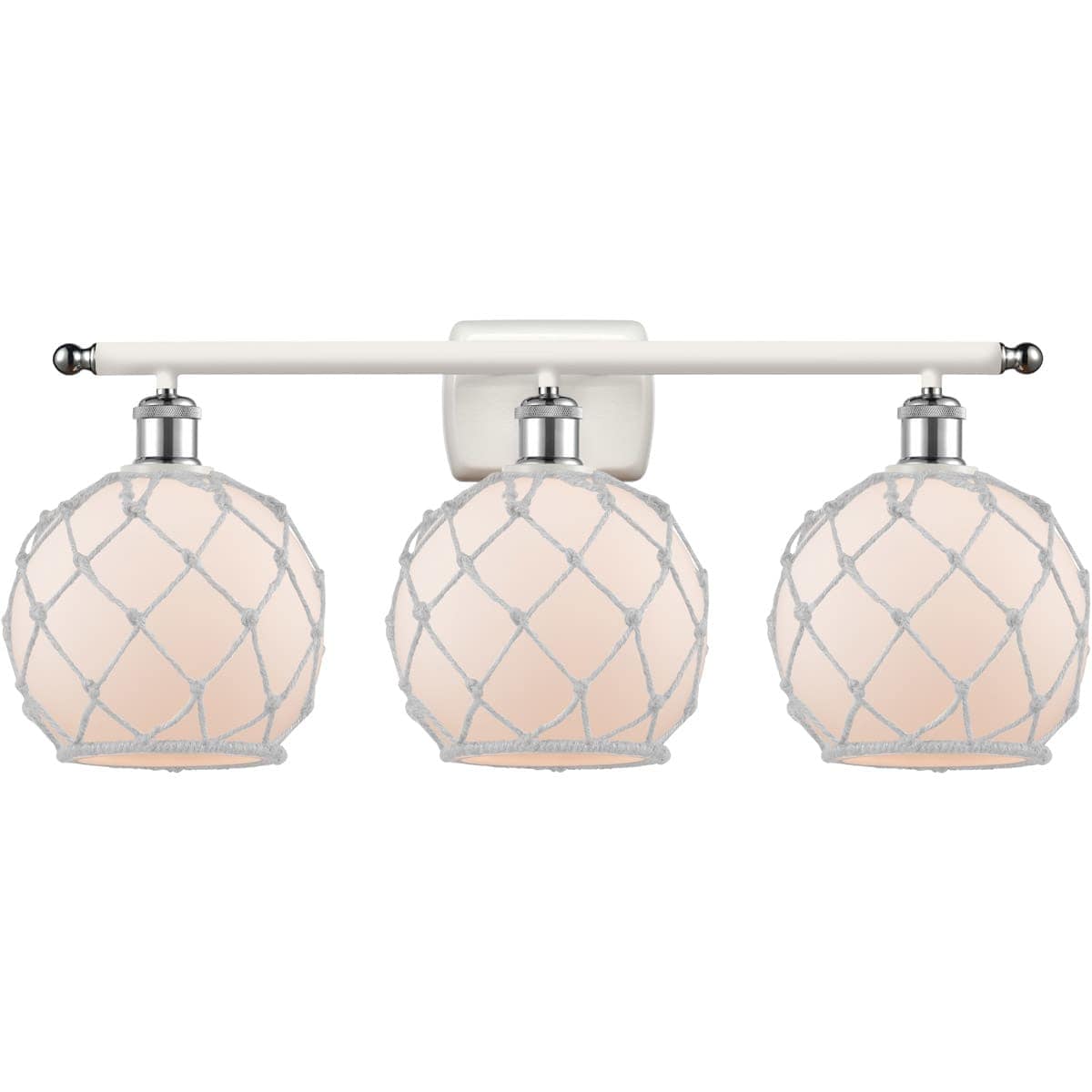 Innovations Lighting 516-3W-WPC-G121-8RW-LED Ballston Farmhouse Rope ...