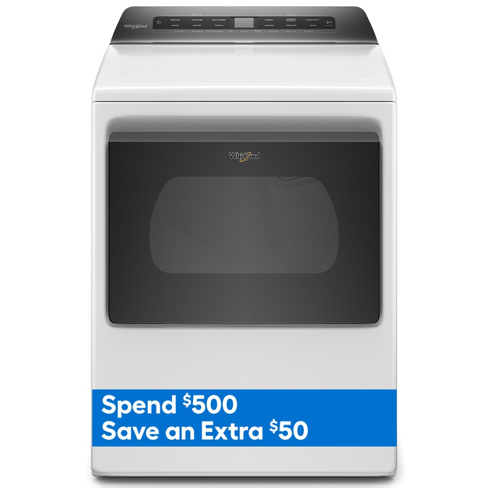 Whirlpool 7.4-cu ft Electric Dryer (White) in the Electric Dryers ...