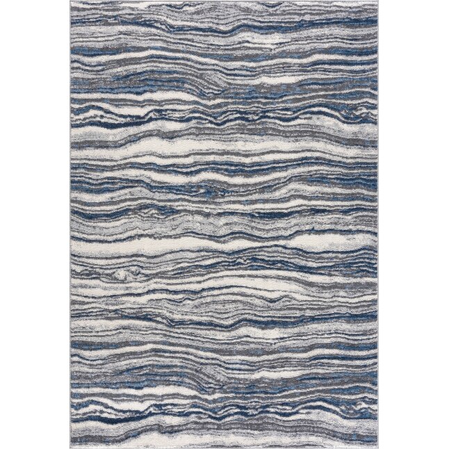 Abani Rugs MIS150A 5 X 8 (ft) Blue Indoor Abstract Area Rug at Lowes.com Abani Rugs MIS150A 5 X 8 (ft) Blue Indoor Abstract Area Rug at Lowes.com
