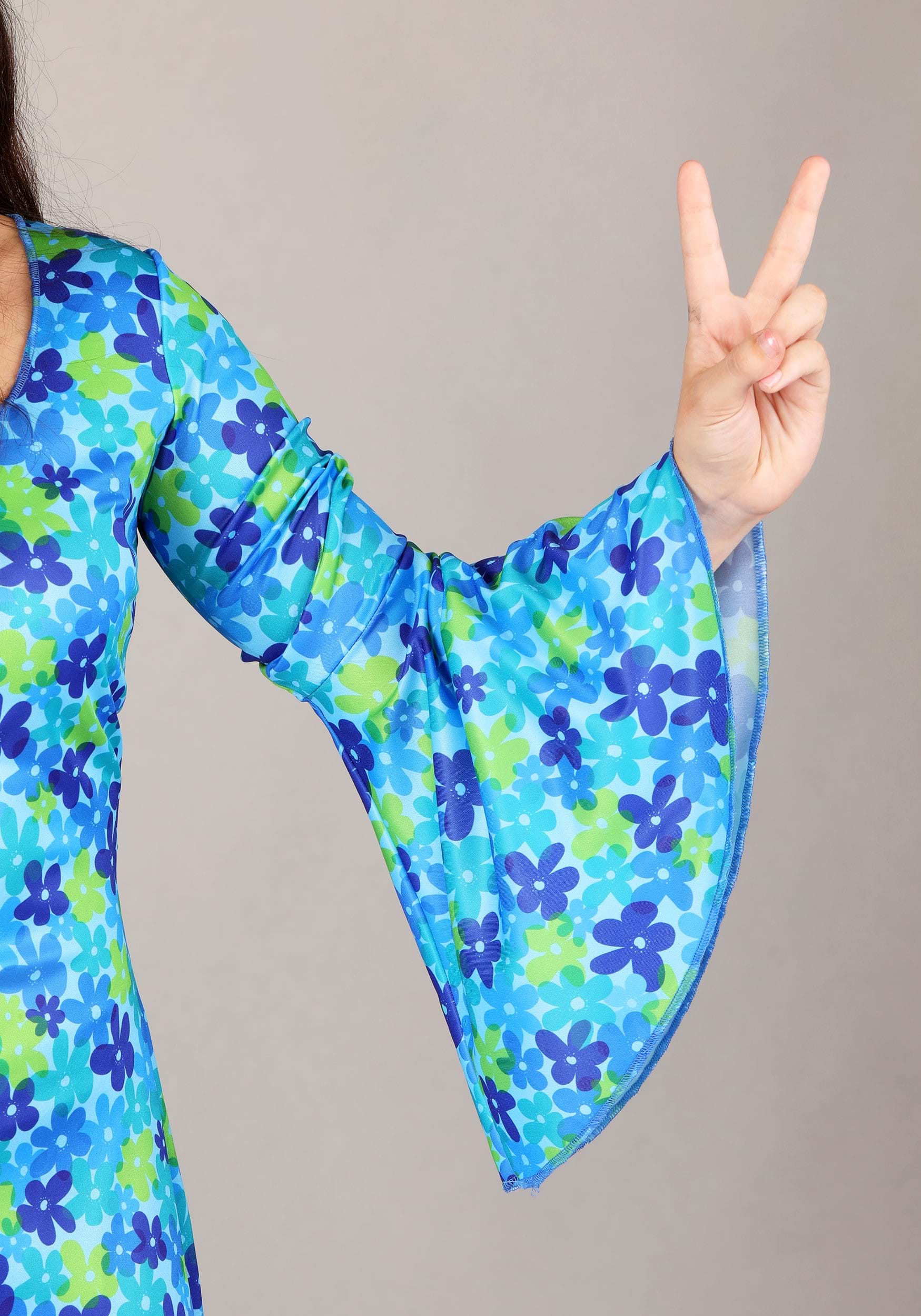 HalloweenCostumes.com FUN Costumes Wild Flower 70s Hippie Dress Costume ...