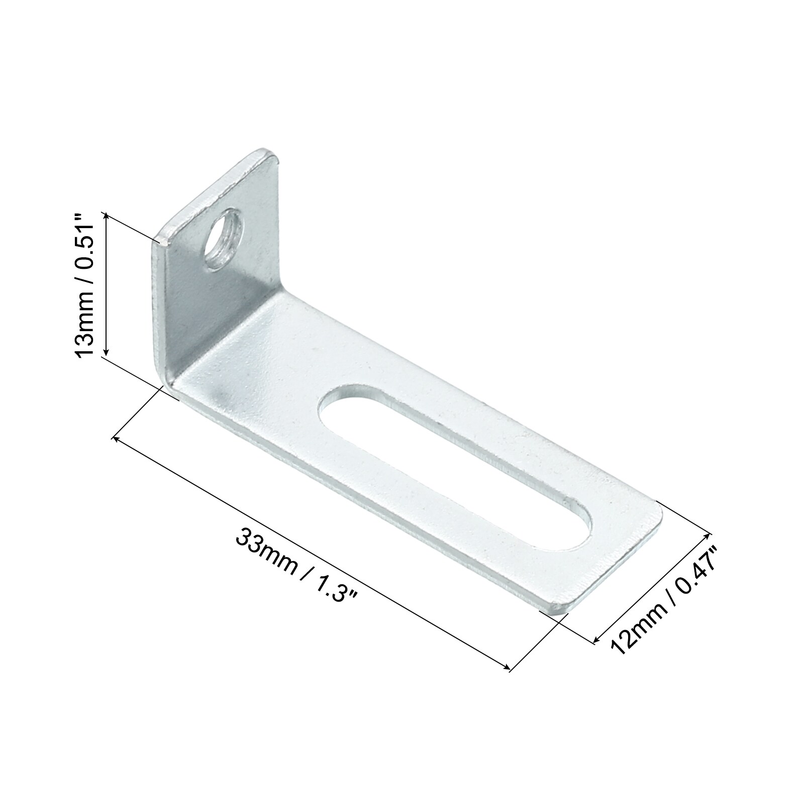 PATIKIL Whiteboard Mounting Hardware 12 Set White Board Wall Hanger ...