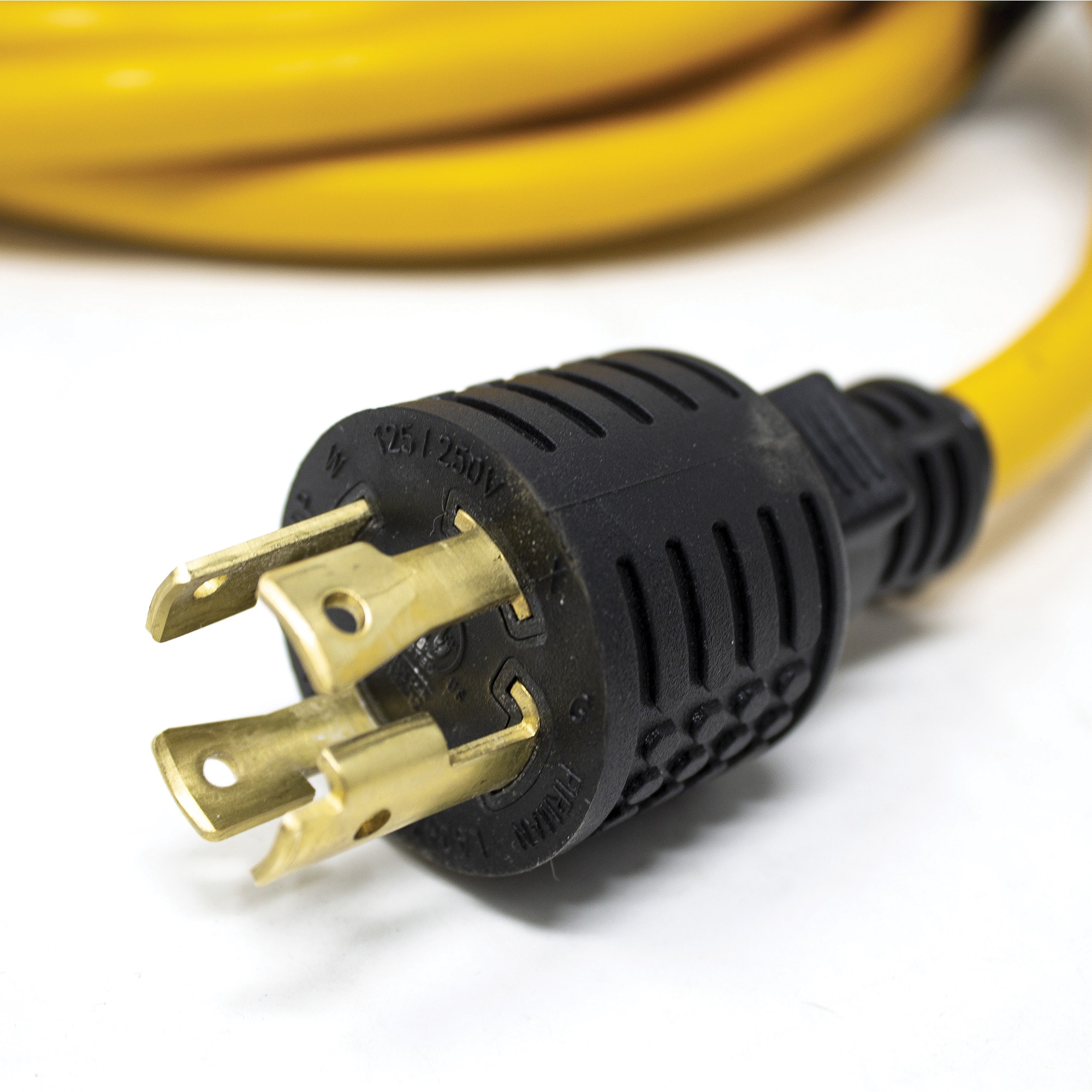 Firman 25' Heavy Duty L14-30P to (4) 5-20R Generator cord in the ...