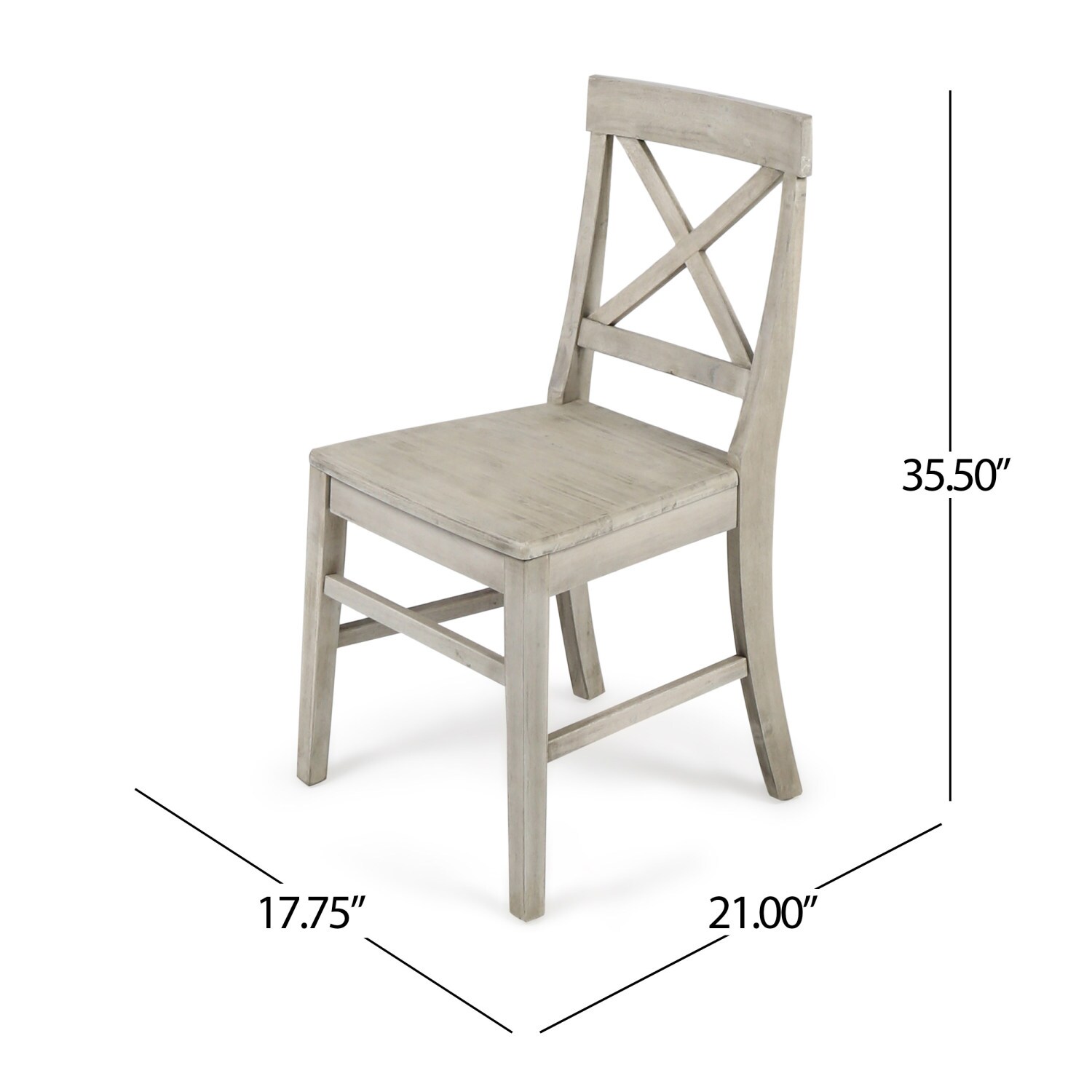 Streamdale Furniture Streamdale Classic X-Back Chairs Timeless Elegance ...
