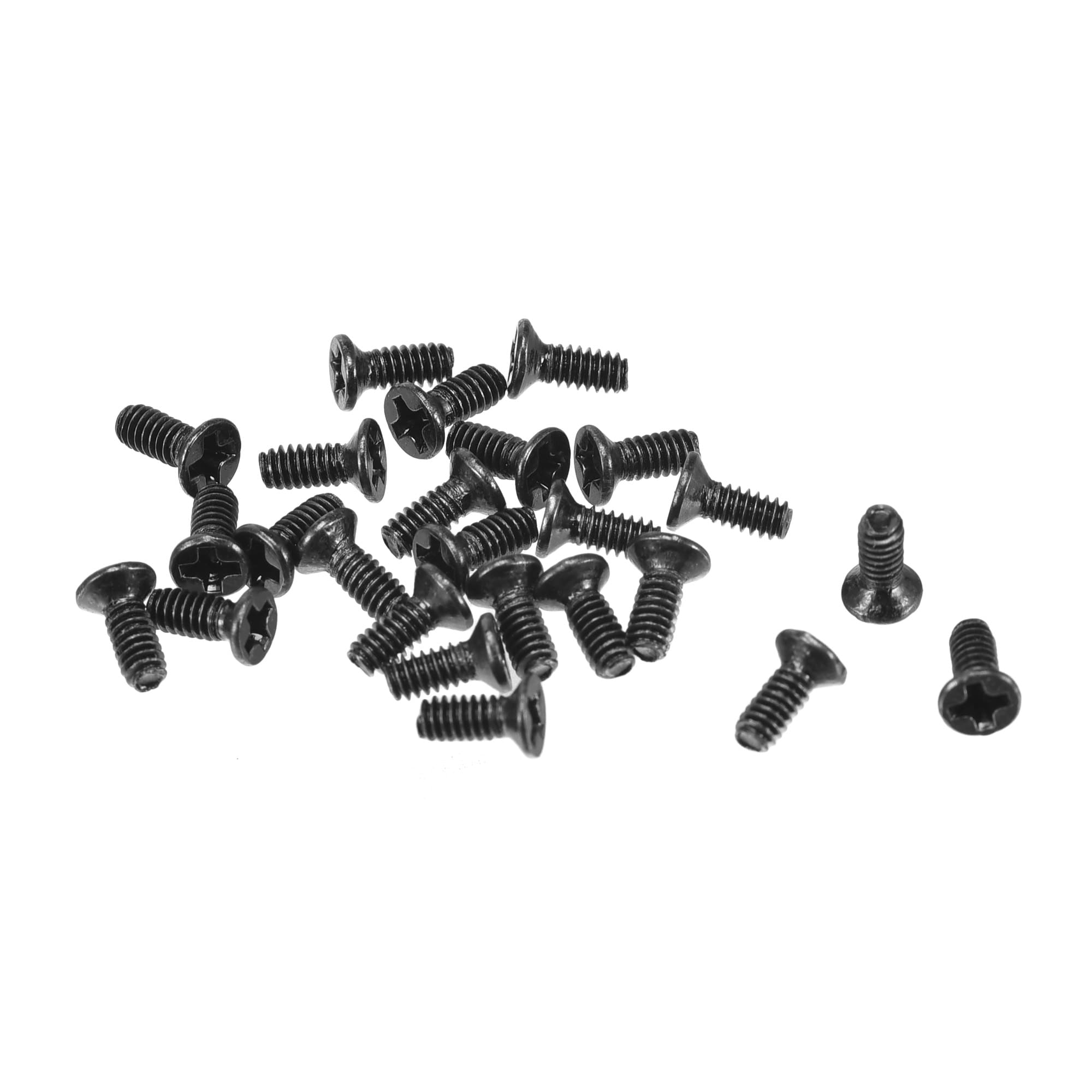 Unique Bargains M2 x 5mm Phillips Screw Fastener Black for Laptop PC TV ...