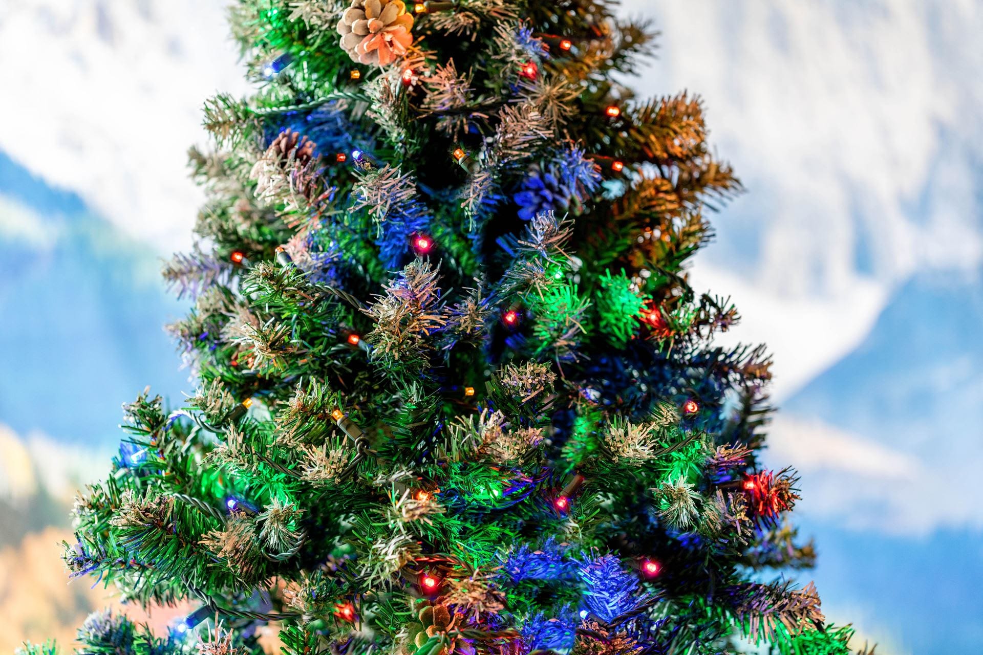 Novelty Lights 50 Feet 100 LED Multicolor Christmas Mini Light String ...