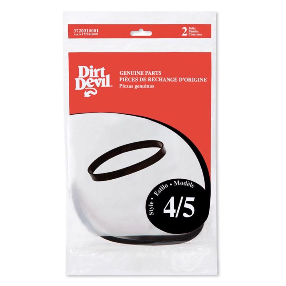 Dirt Devil Replacement Vacuum Belts Style 4 and 5 in the Vacuum Belts ...