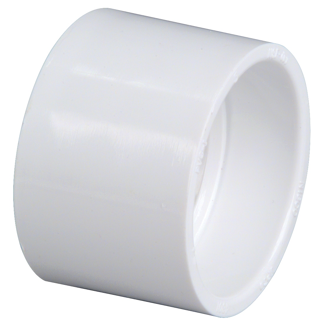 NIBCO 2 in. x 2 in. PVC DWV Hub x Hub Coupling Fitting (Bag of 10) at ...