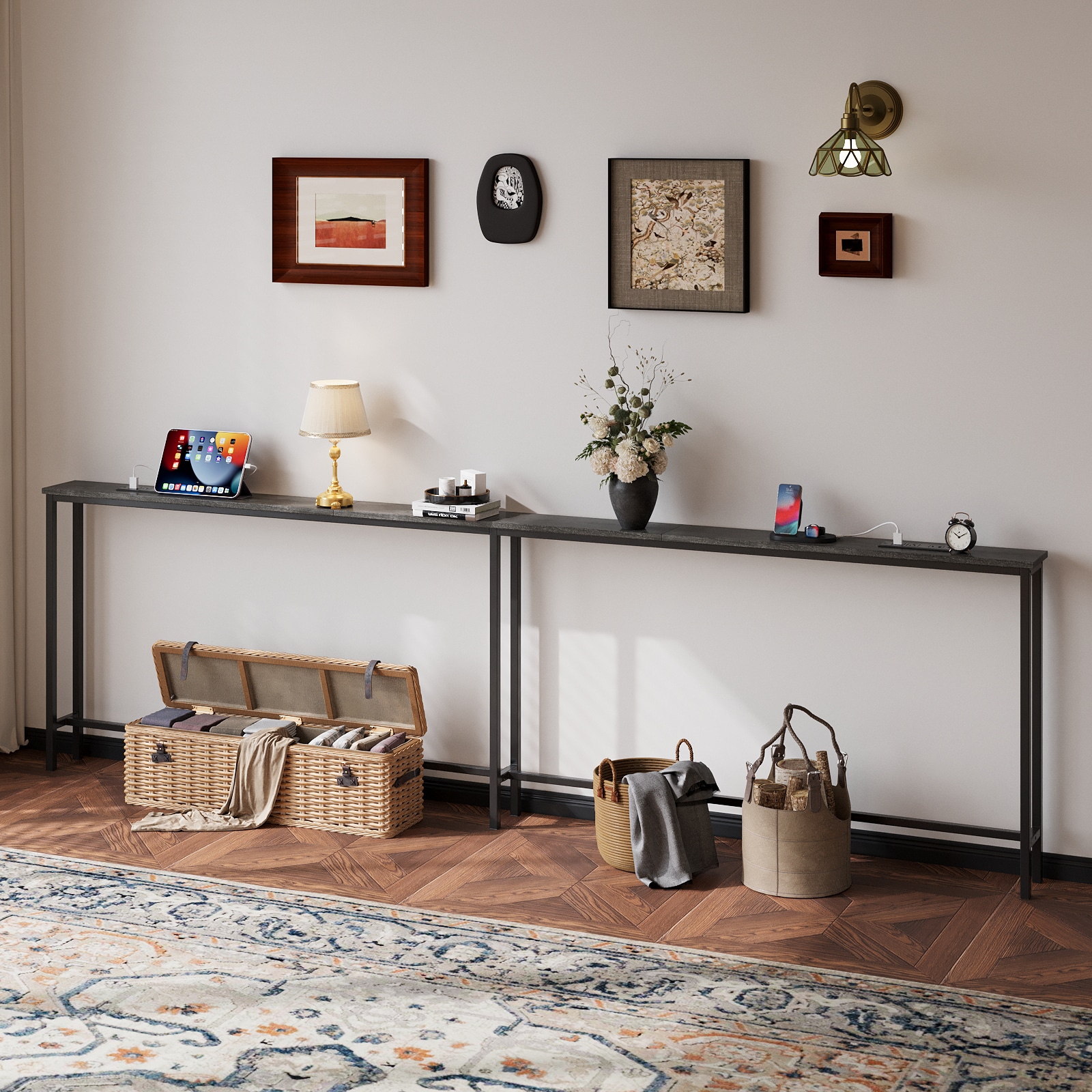 Metal-Frame Wood Accent & Coffee Tables at Lowes.com