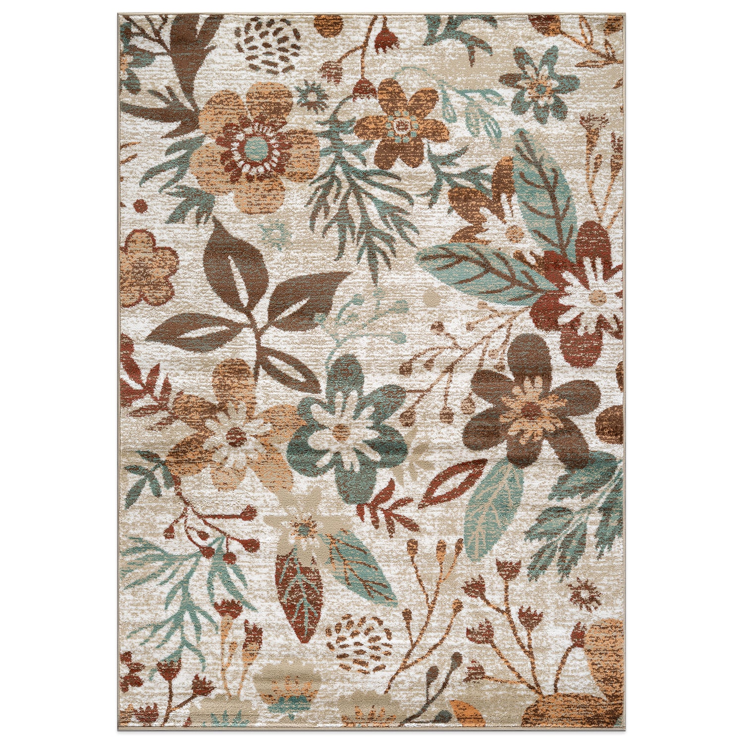 World Rug Gallery Origin 8 x 10 (ft) Loomed Polypropylene Beige ...