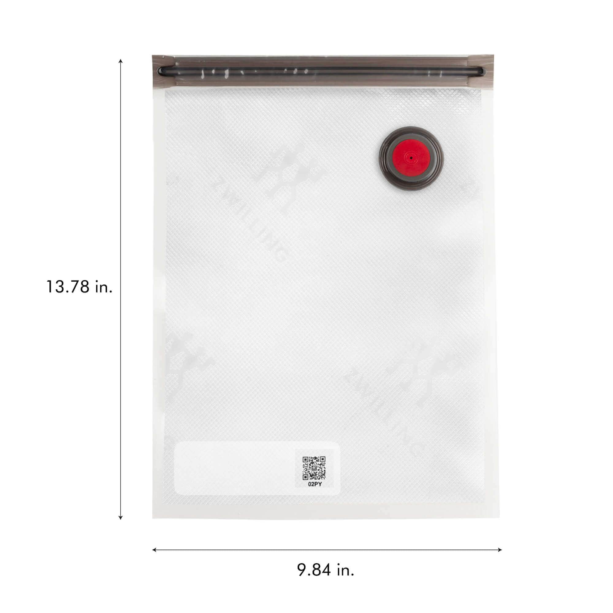 Zwilling Fresh and Save 20pc Medium Vacuum Sealer Bags 1 Gallon ...