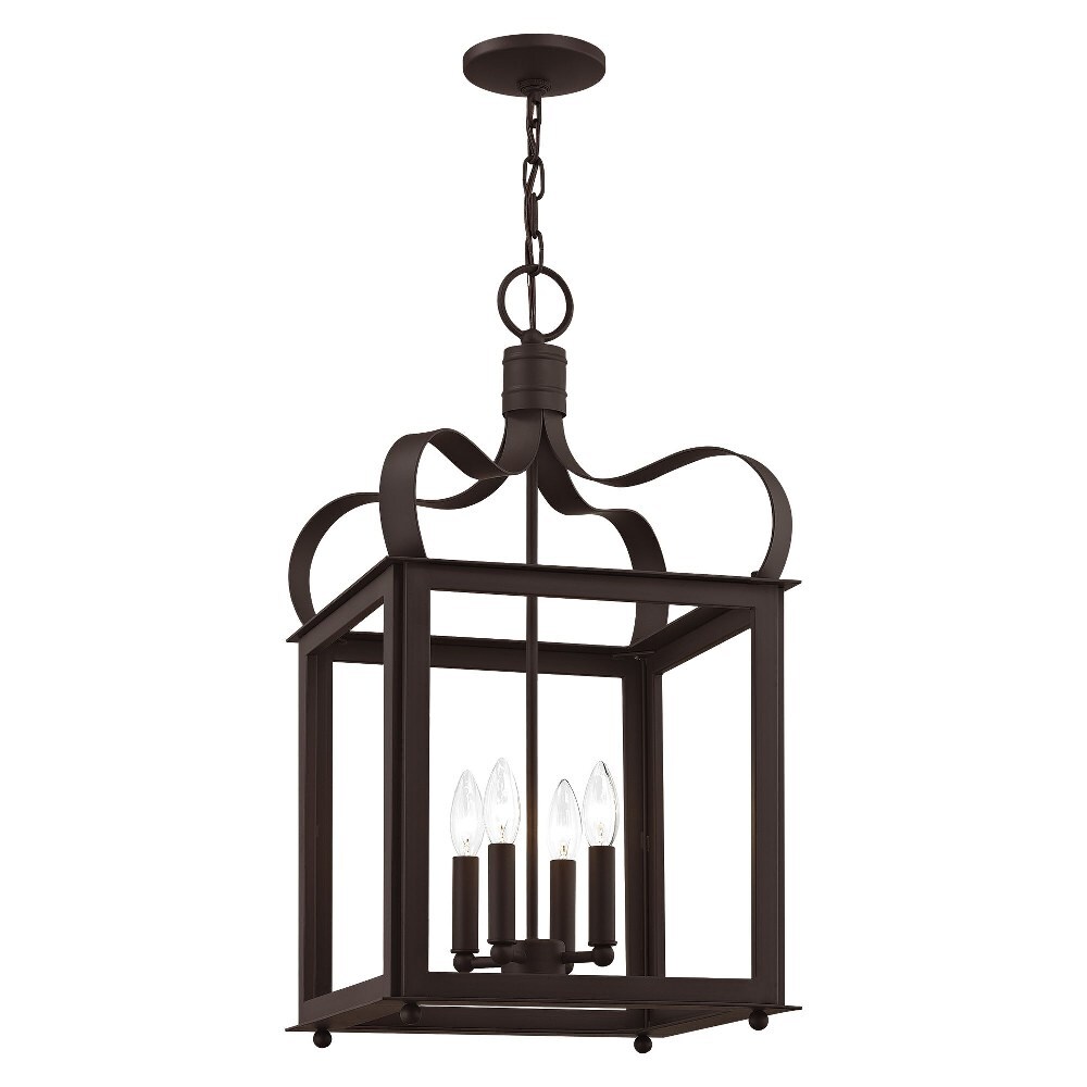 Livex Lighting Garfield 4 - Light Bronze Dark Brown Traditional ...