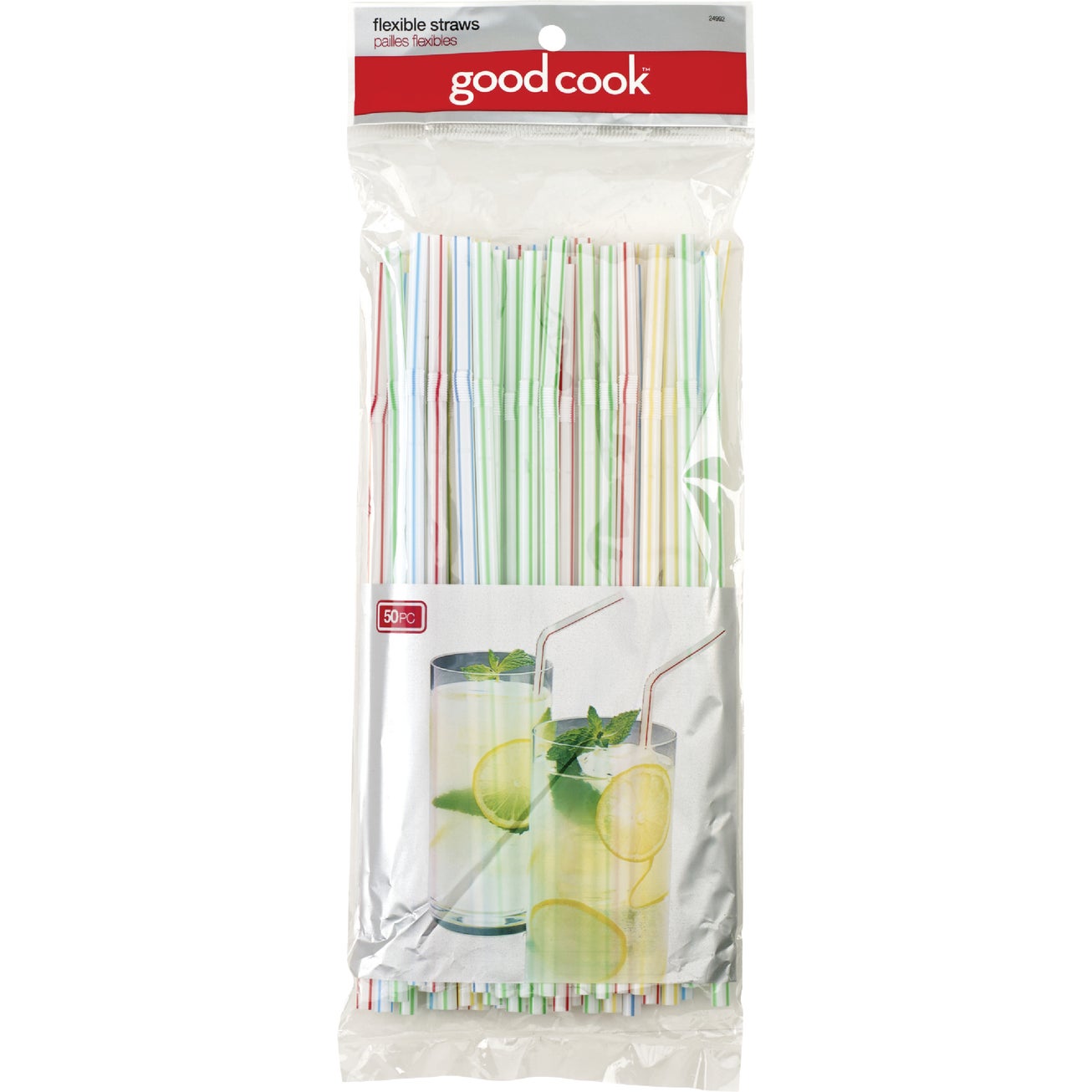 Good Books Good Cook Flexible Drinking Straws 50 Count (Pack of 3) in ...
