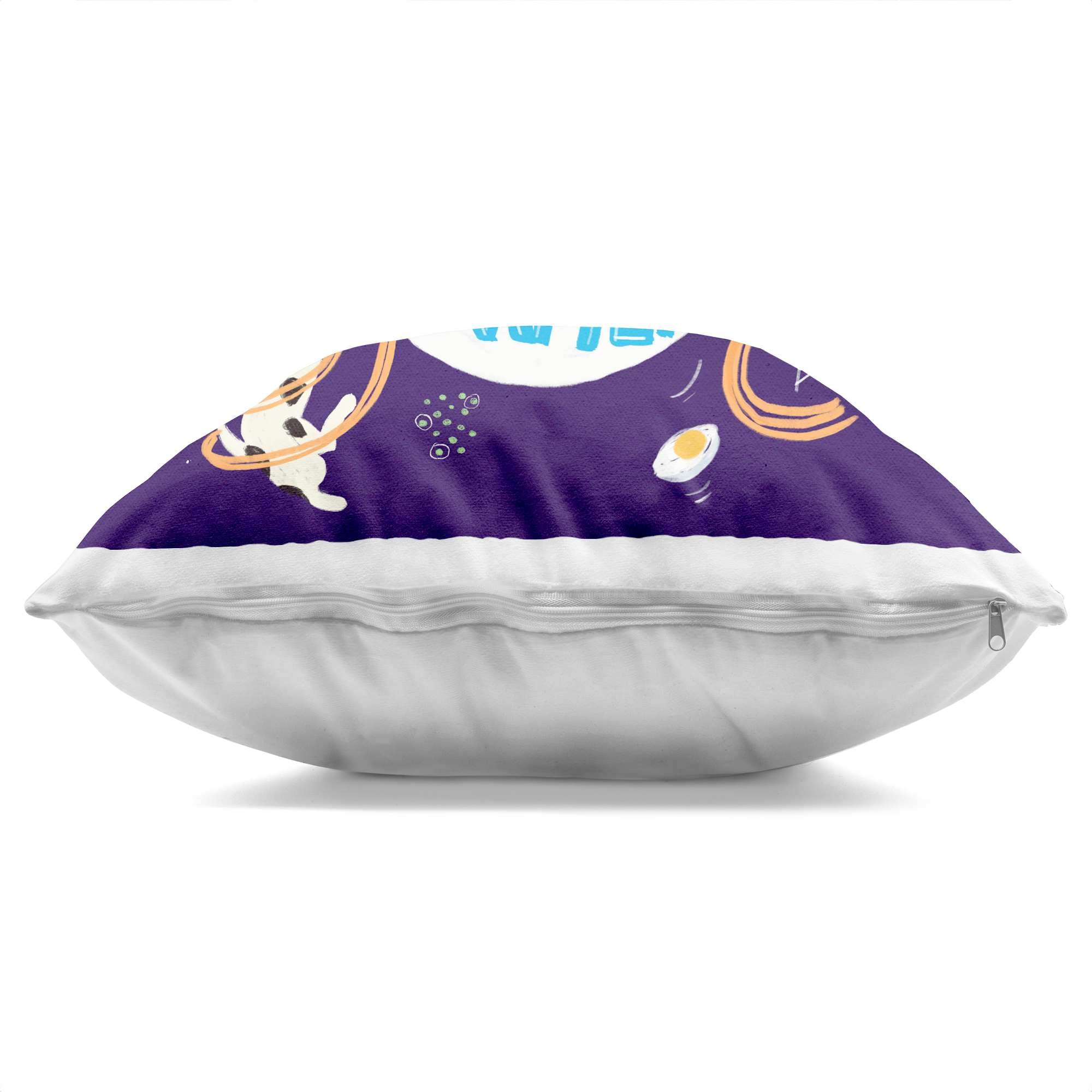 Stupell Industries Whimsical Ramen in Space Decorative Printed Pillow ...