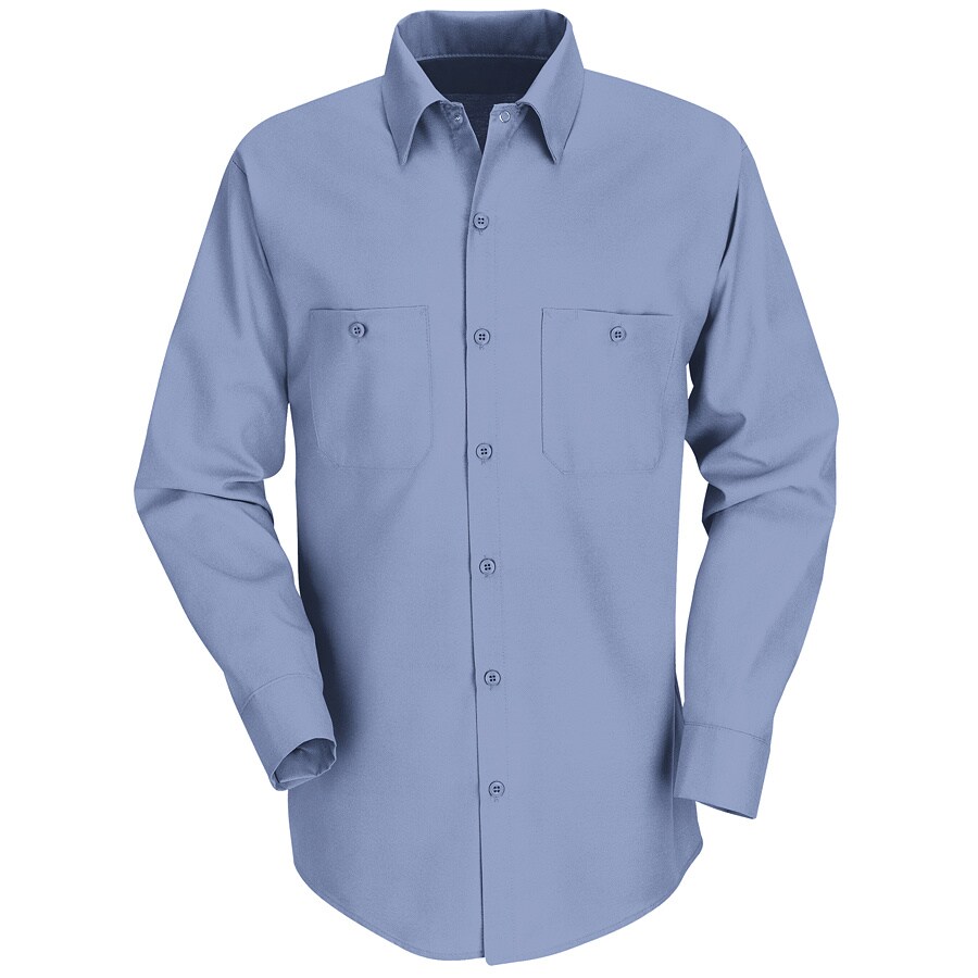 Red Kap Men's Poplin Long Sleeve Uniform (X-large) at Lowes.com
