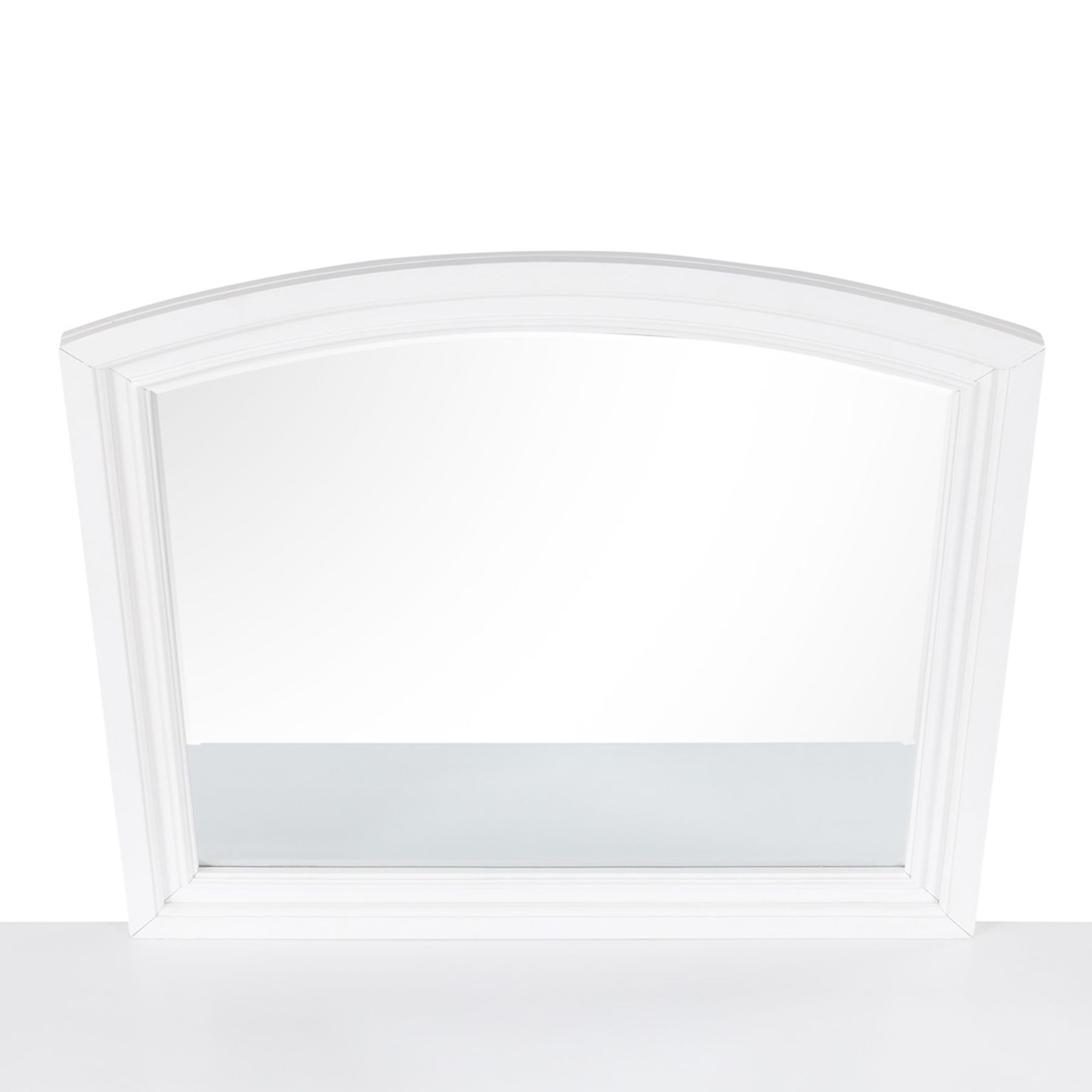 Blisstyle PREMIUM 36-in x 42-in Polished Arch Bathroom Vanity Mirror ...