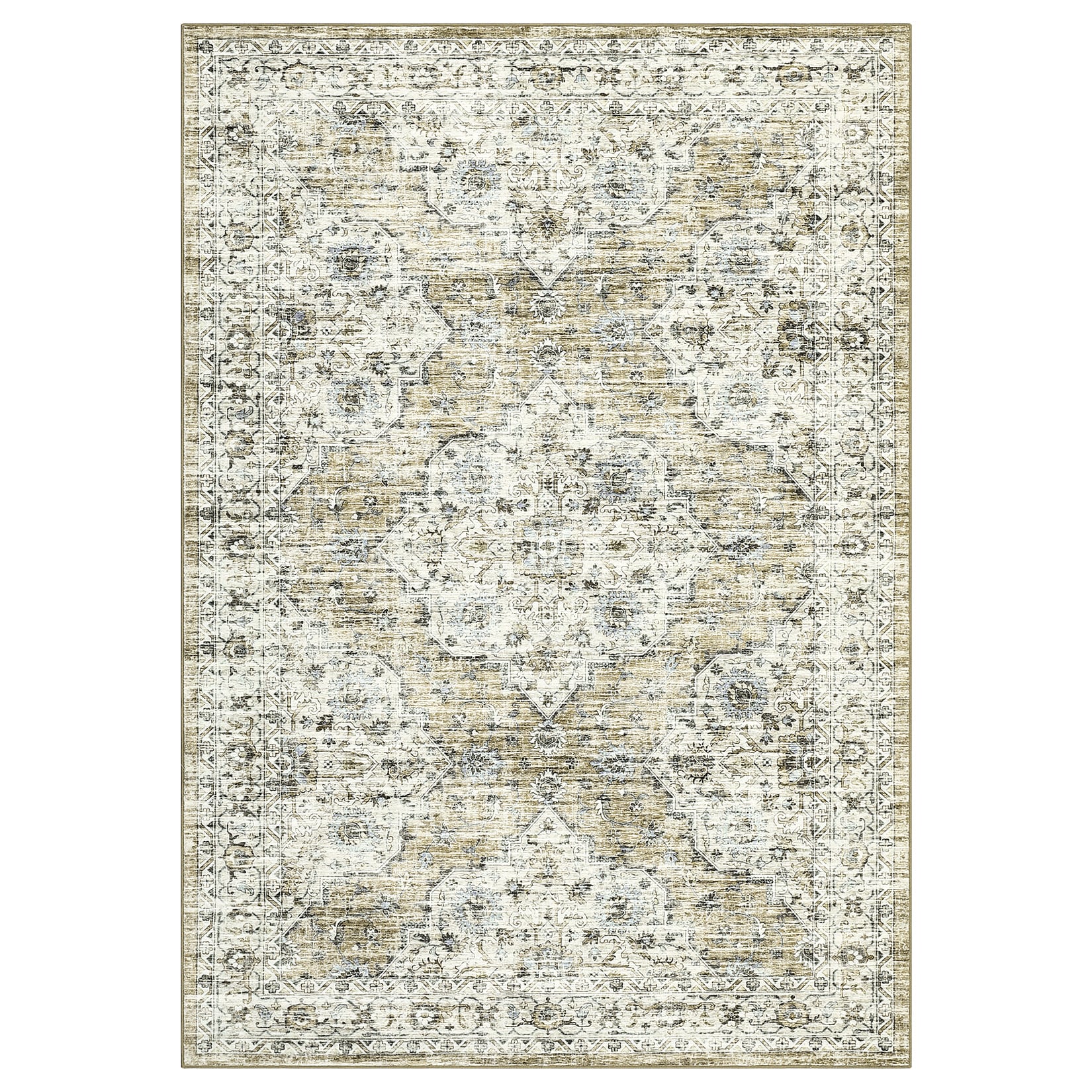 Garvee 8 x 10 ft Light Yellow Living Room Bedroom Girls Room Nursery ...