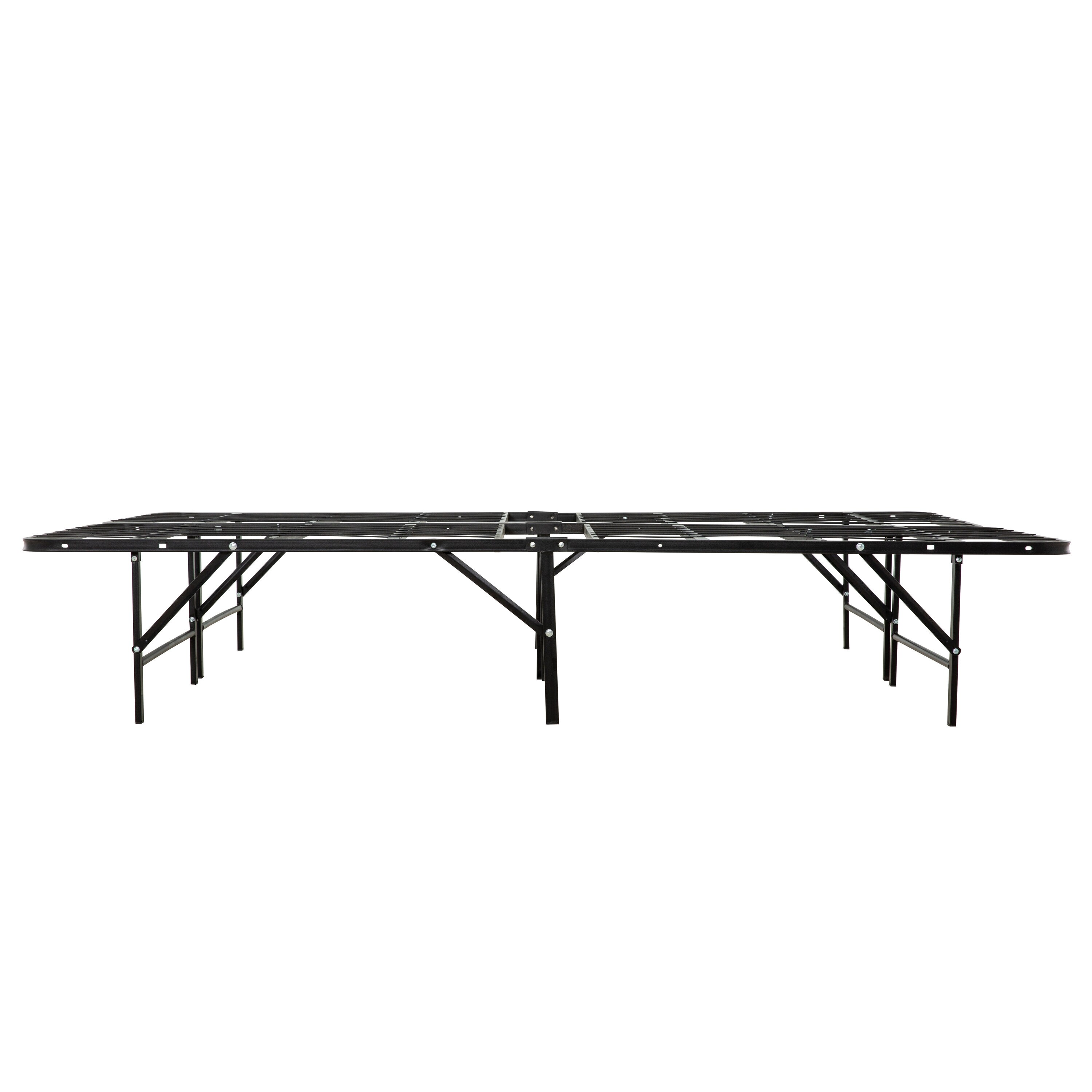 Blisstyle Metal Platform Bed Base Full Size Mattress Foundation Bed ...