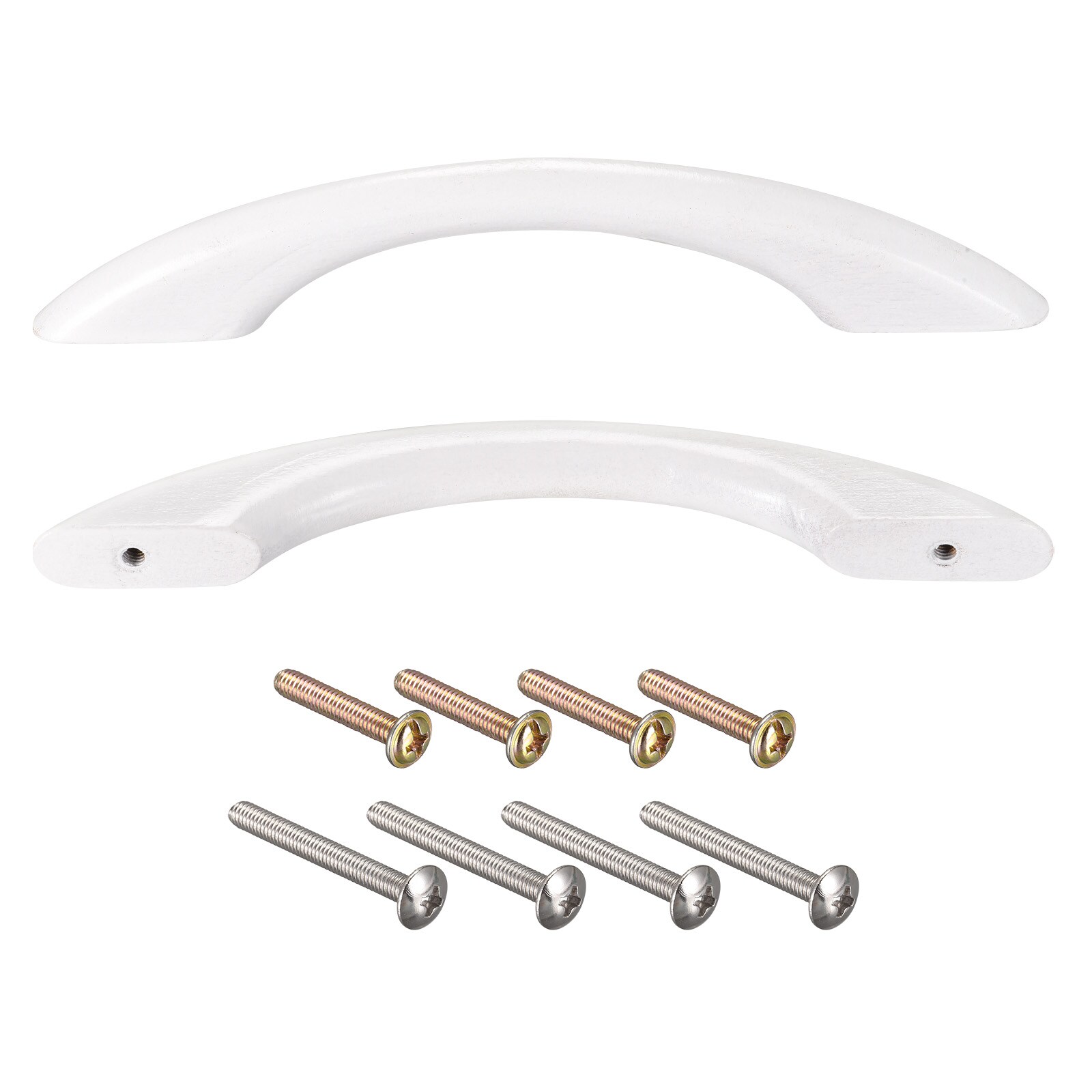 Unique Bargains Wood Pull Handles 2pcs 116mm/4.57inch Hole Distance ...