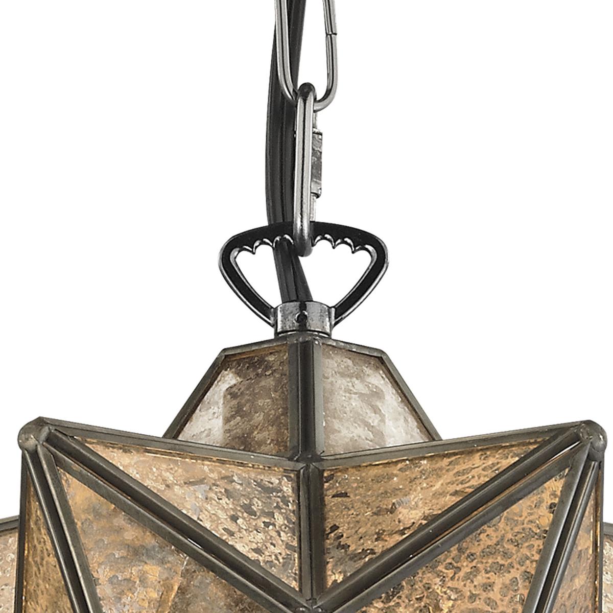 Atlas Lighting and Home CL11644-BZ2 Moravian Star Mini Pendant Oil ...