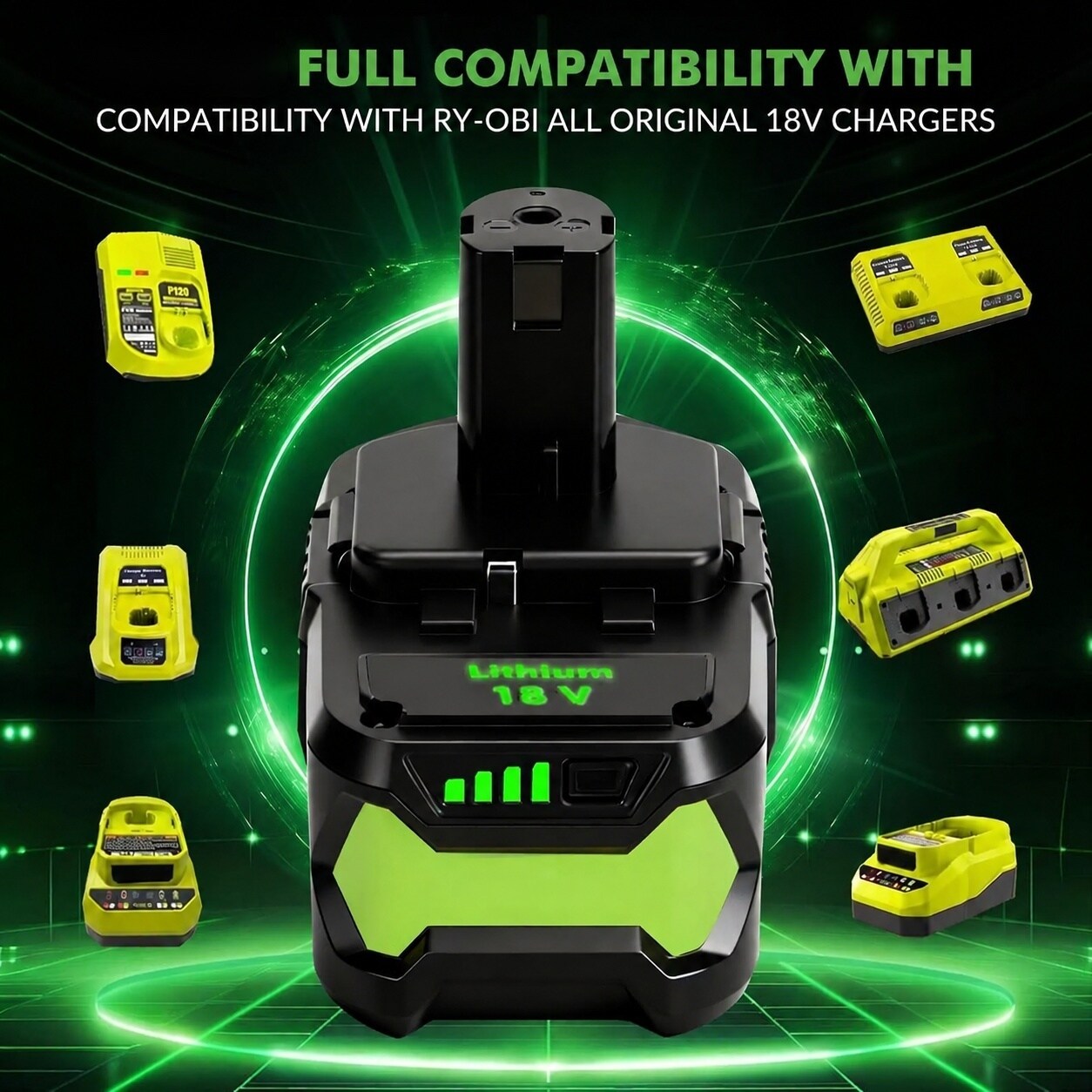 AOIZGMY 1 Pack 18V Tool Shell Housing Kit Compatible with P102 P108 ...