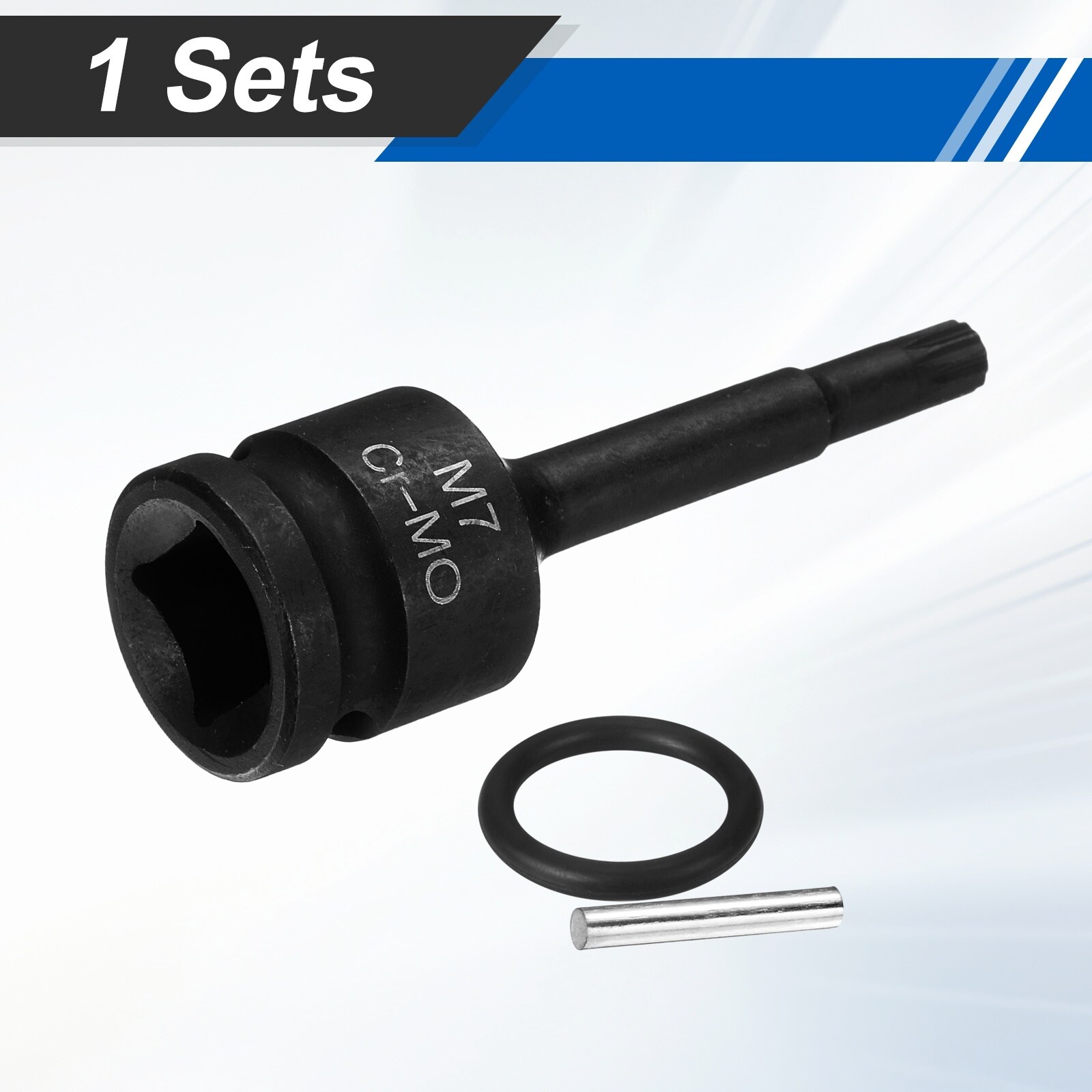 Harfington 1/2 Inch Drive M7 Triple Square Impact Spline Bit Socket 7mm ...
