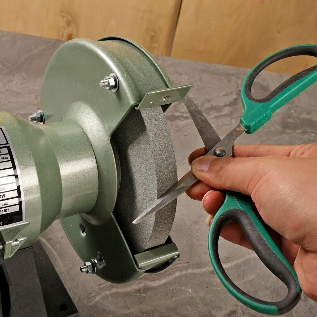 Anqtovp 6 Inch Bench Grinder Grinding Wheel Kit with Half Inch Arbor 60 ...