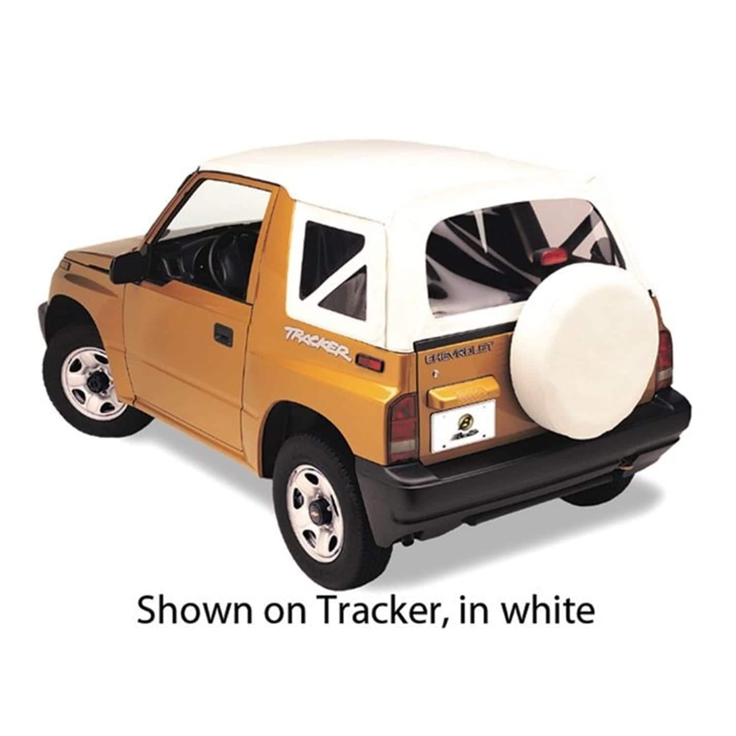 Bestop Replace-A-Top Soft Top White Denim For 95-98 Suzuki Sidekick ...
