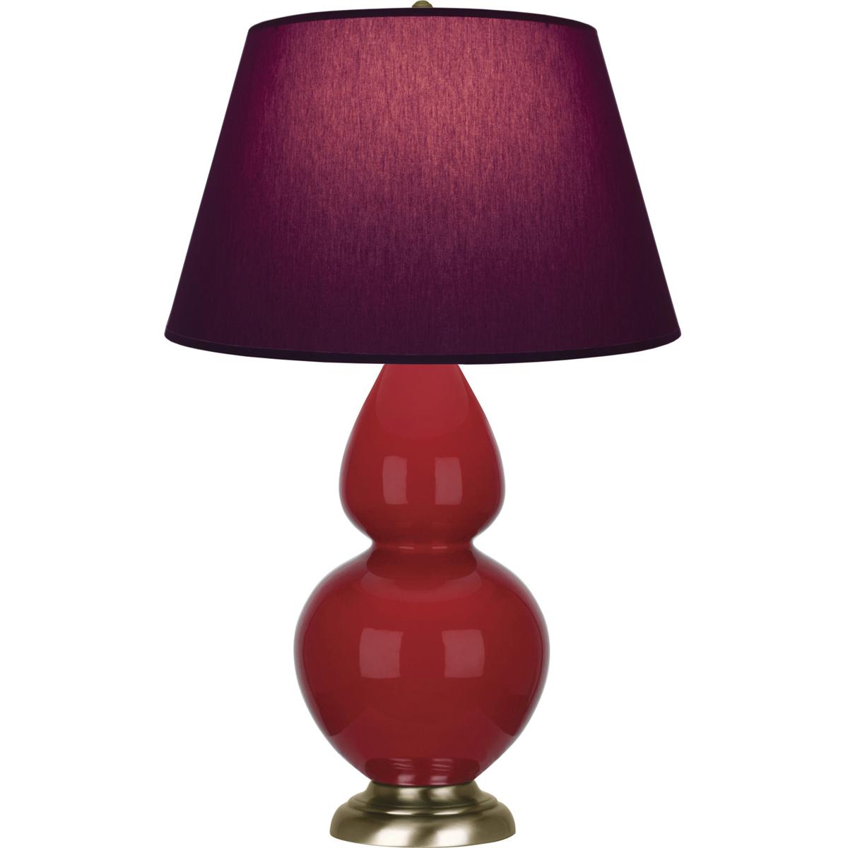 Robert Abbey Lighting Robert Abbey RR20P Double Gourd Table Lamp Ruby ...