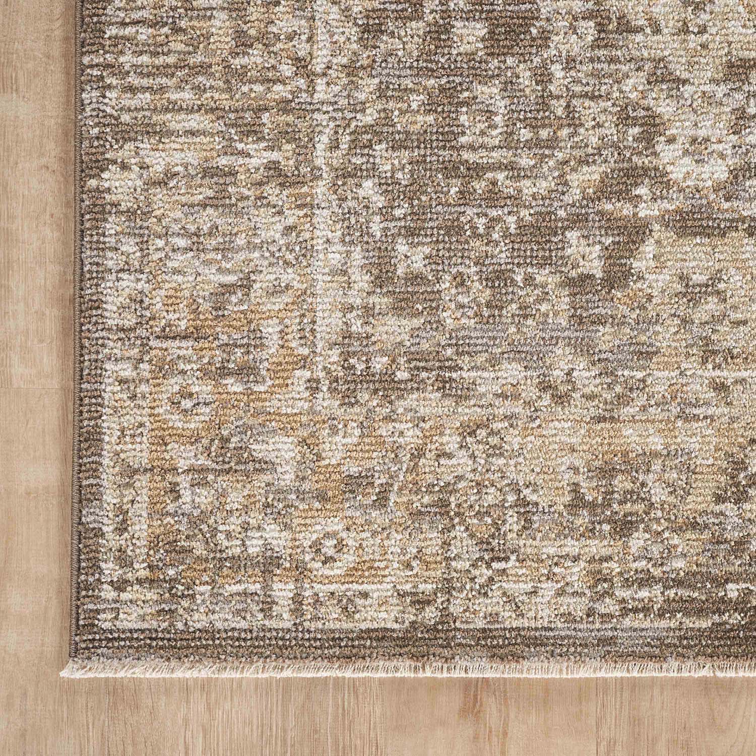 Abani Rugs Evelyn 6 x 9 (ft) Loomed Brown/Beige Rectangular Indoor ...