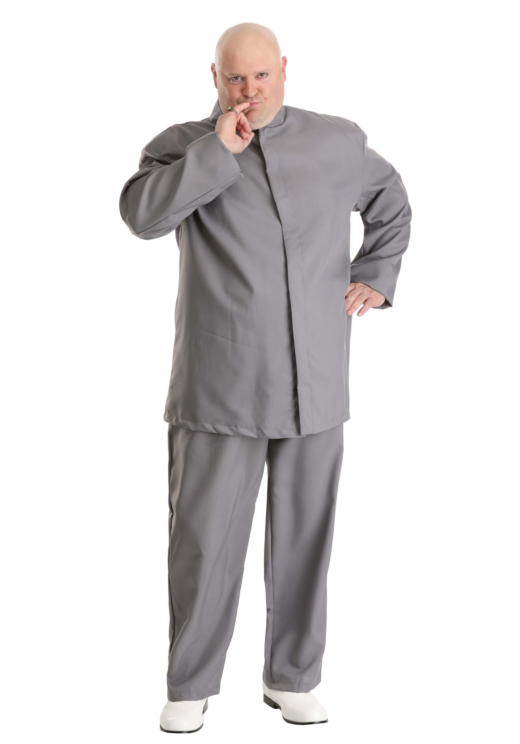 HalloweenCostumes.com FUN Costumes Men's Plus Size Gray Suit Costume ...