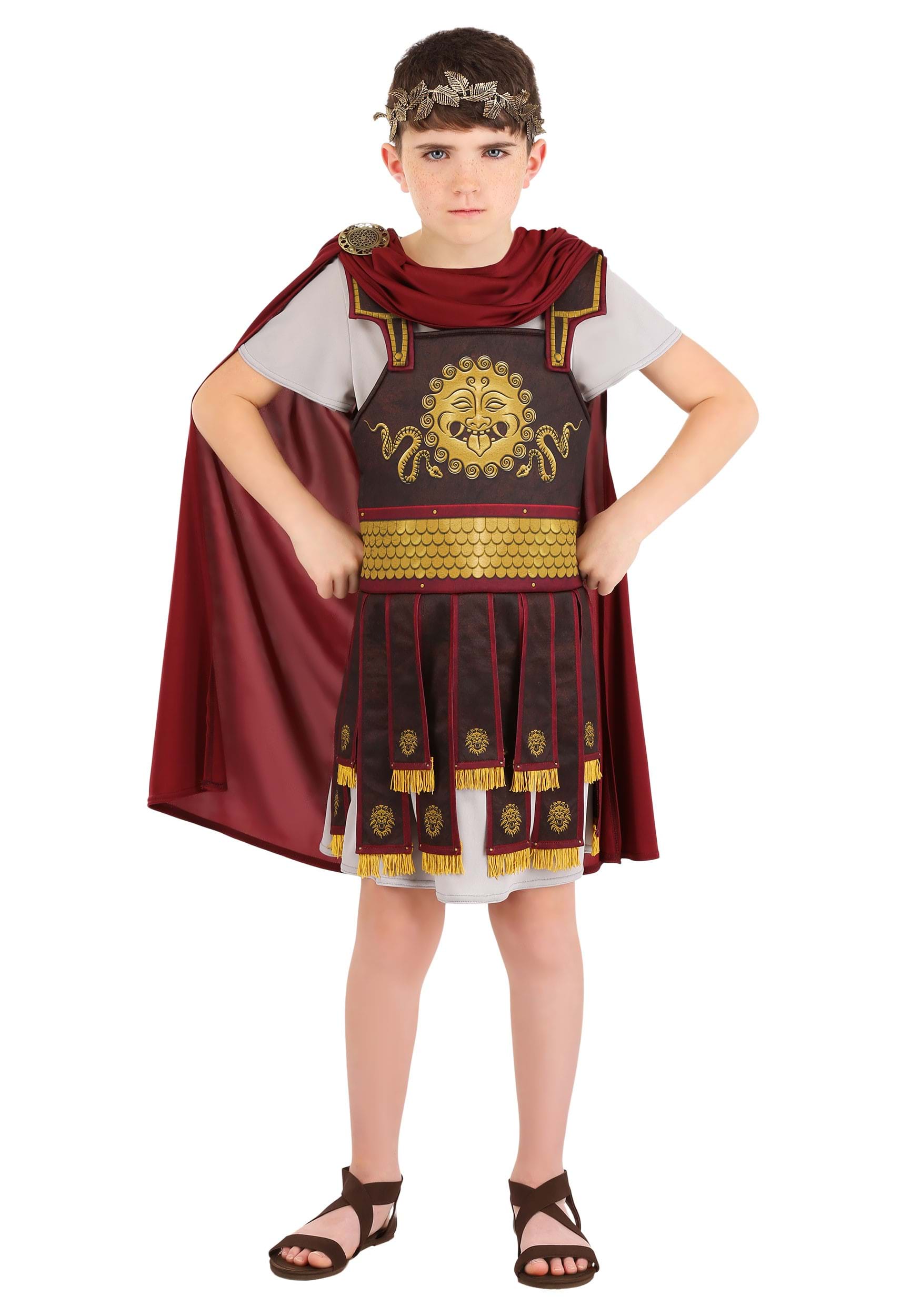 HalloweenCostumes.com FUN Costumes Roman Warrior Kid's Costume Large in ...