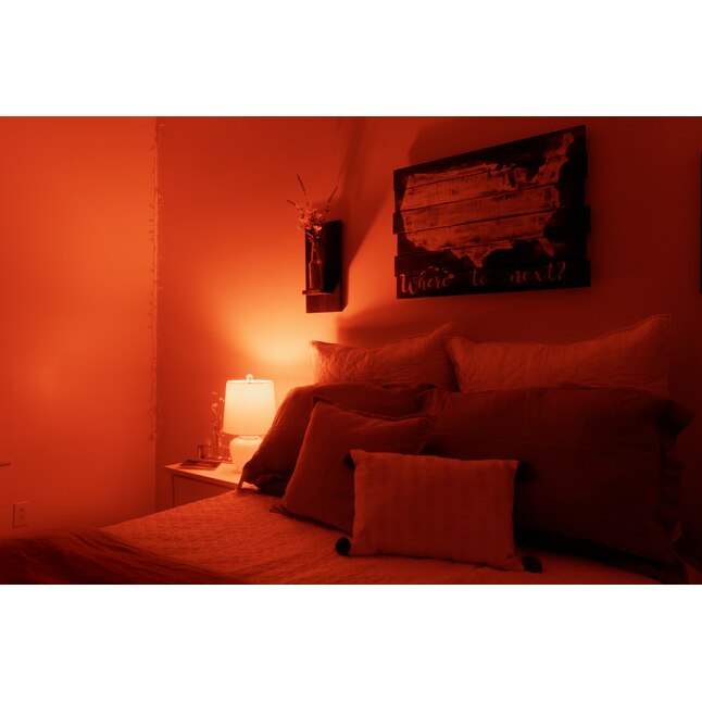 Utilitech 40-Watt EQ A19 Orange Medium Base (E-26) LED Light Bulb at ... Utilitech 40-Watt EQ A19 Orange Medium Base (E-26) LED Light Bulb at ...