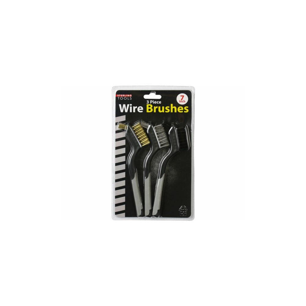 Kole Imports Kole Imports GE109 18 Mini Wire Brush Set Pack of 3 18 Piece at Lowes