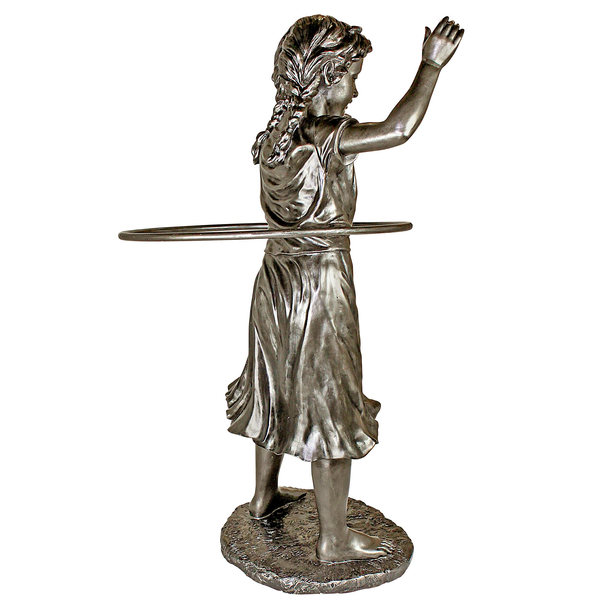 Design Toscano 44-in H x 27-in W Bronze Children Garden Statue in the ...
