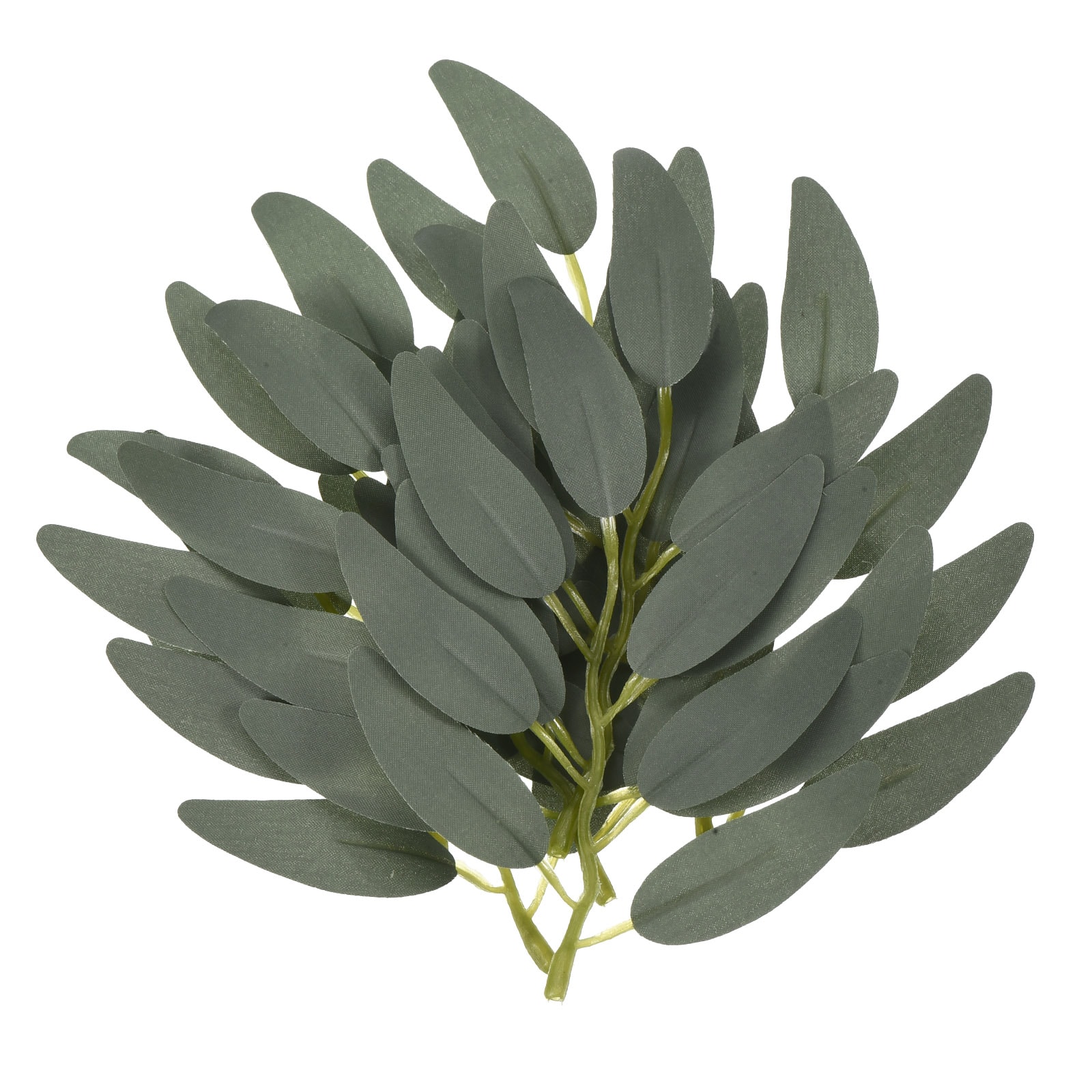 PATIKIL 5.9inch Artificial Willow Leaves 40pcs Fake Willow Greenery ...