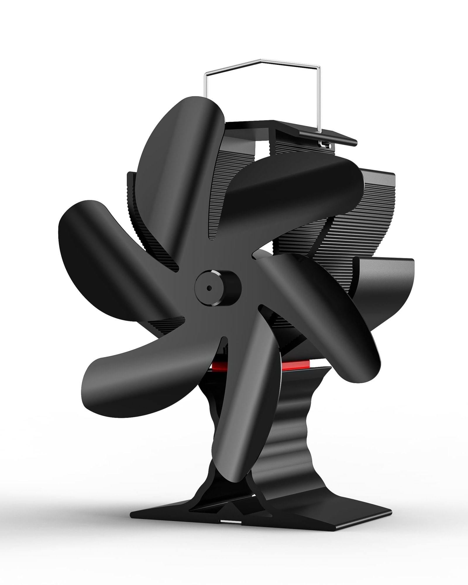 Misopily Wood Stove Fan Heat Powered Heater Fan with Hook for Indoor ...