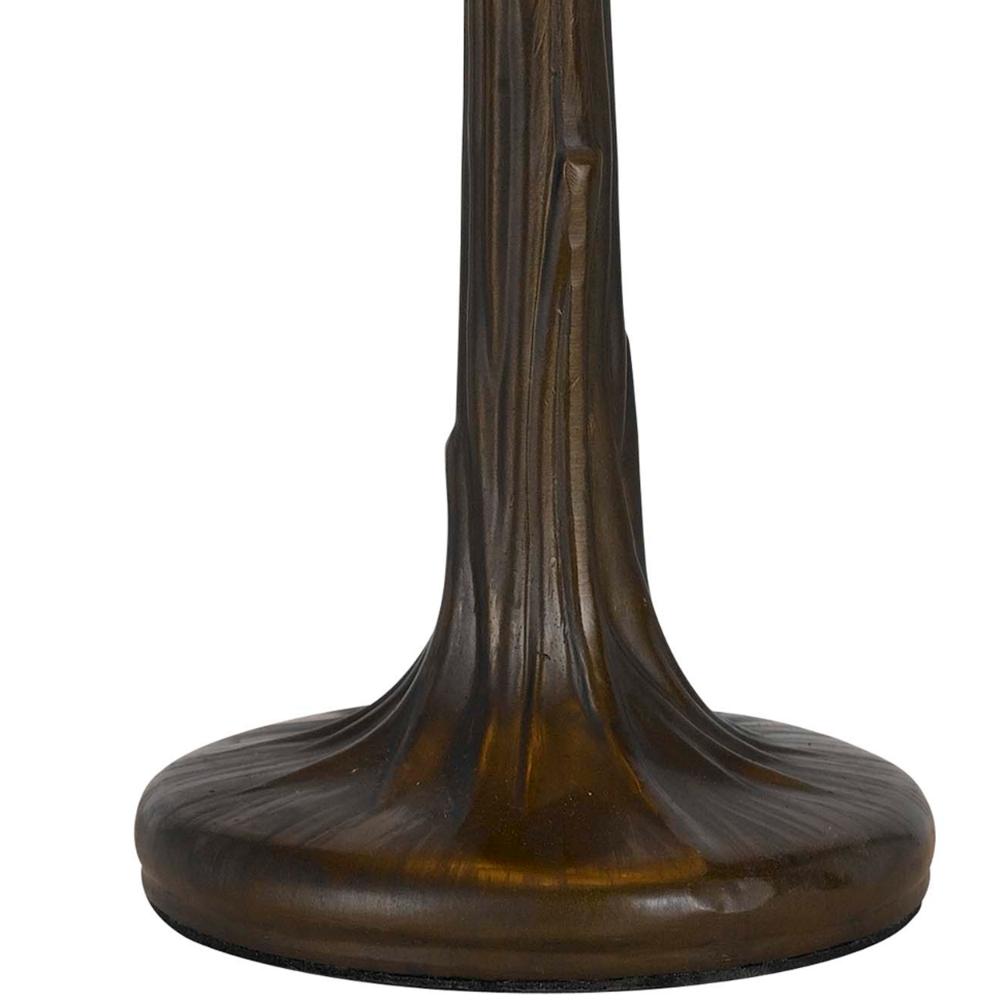 Benzara Table Lamps 13.5-in Beige and Bronze On/Off switch Table Lamp ...