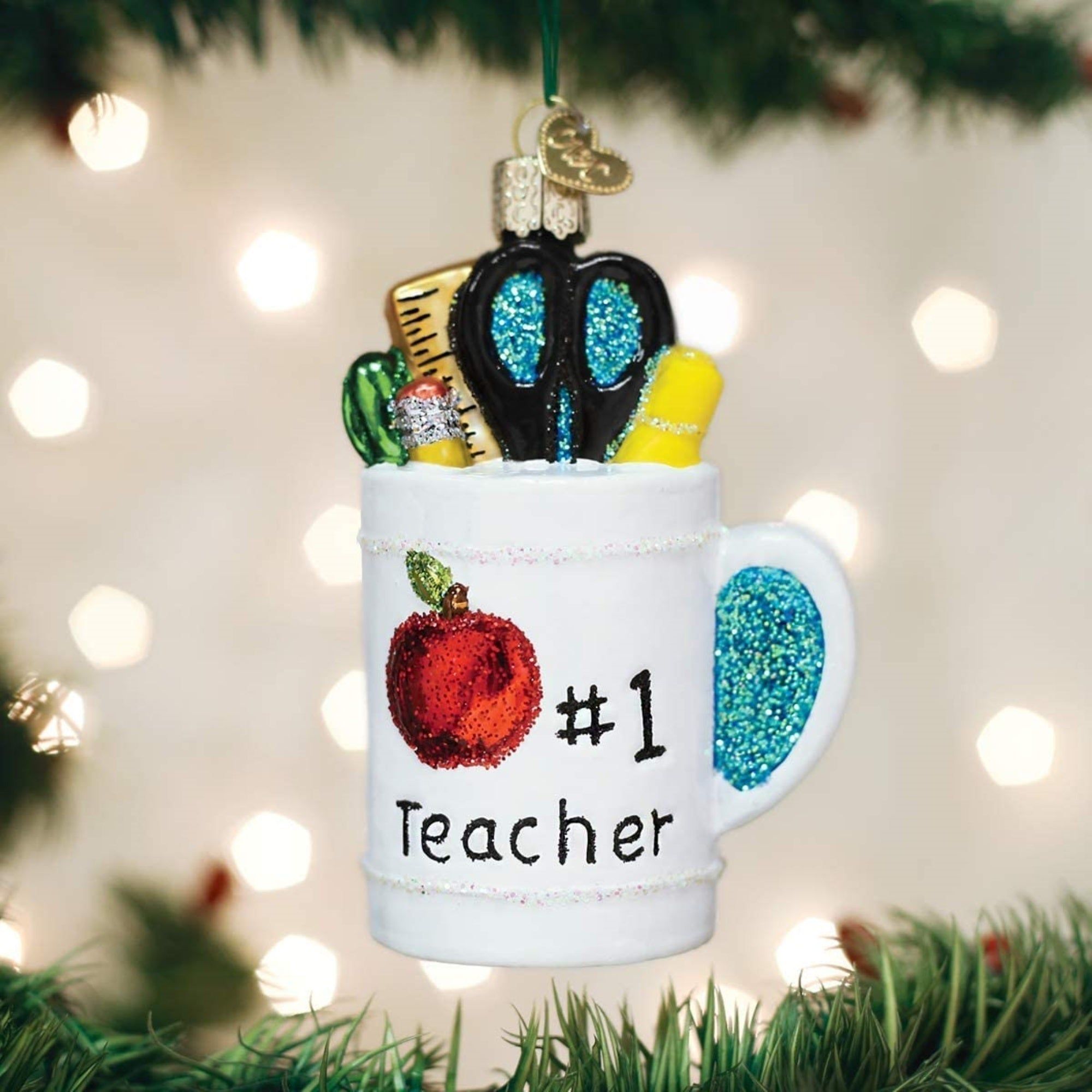 Old World Christmas Blown Glass Ornament for Christmas Tree - Number 1 ...