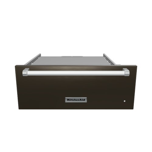 KitchenAid 27-in Warming Drawer (Black Stainless Steel) KOWT107EBS at ...