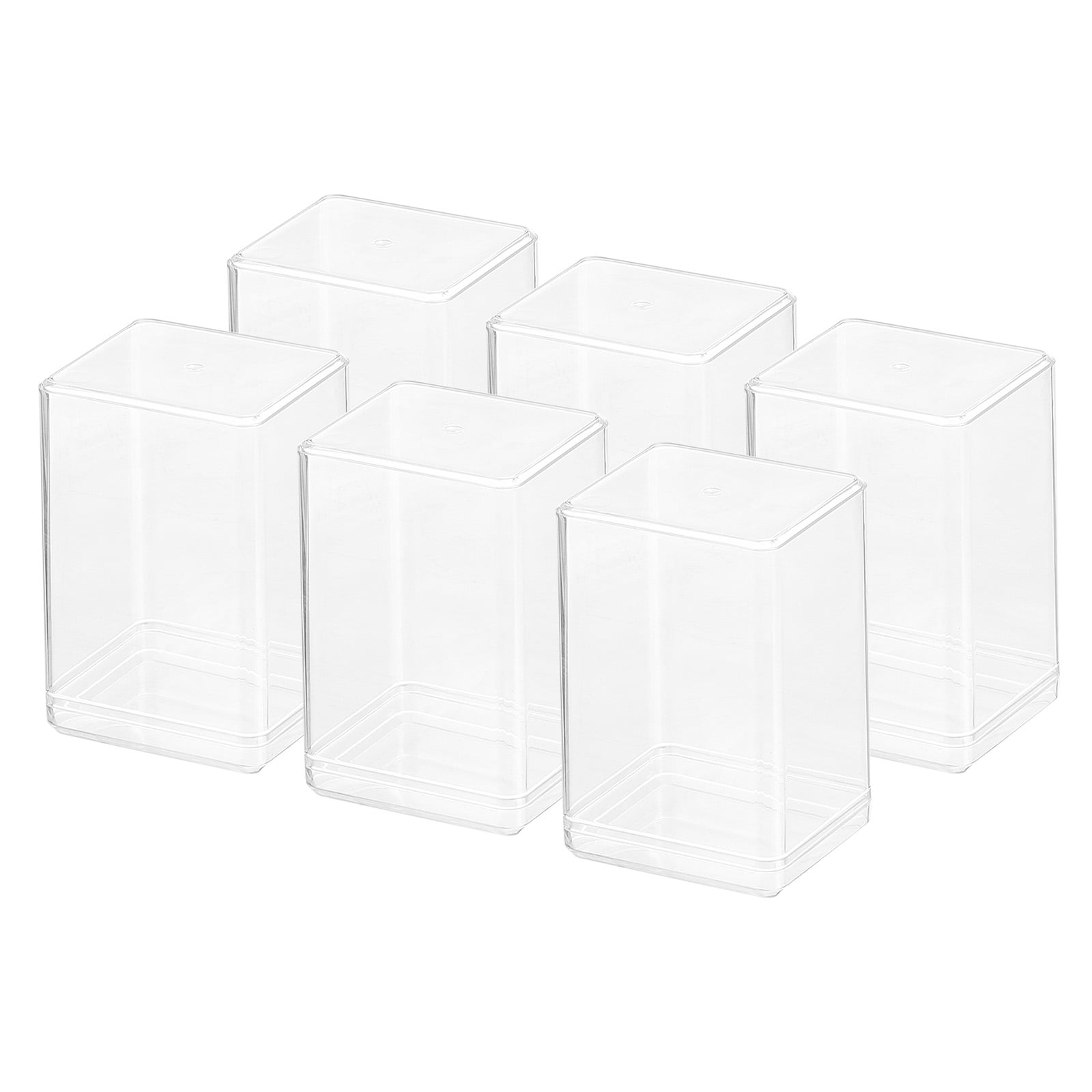 Unique Bargains Clear Acrylic Display Case 2.5 Inchx3.8 Inchx2.2 Inch ...