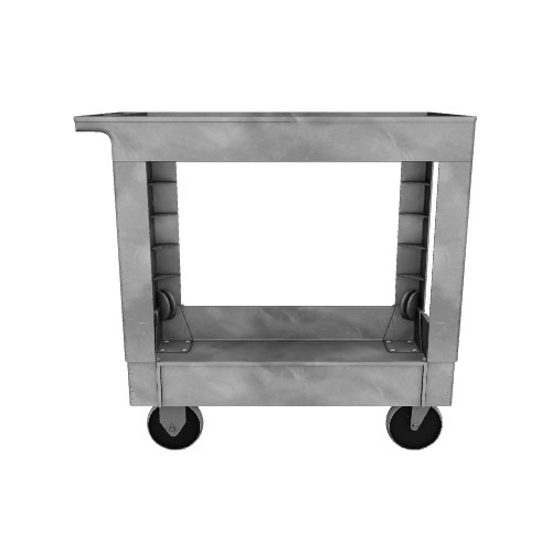 Quantum Storage Systems 32.5-in Shelf 550-lb Capacity Utility Cart in ...