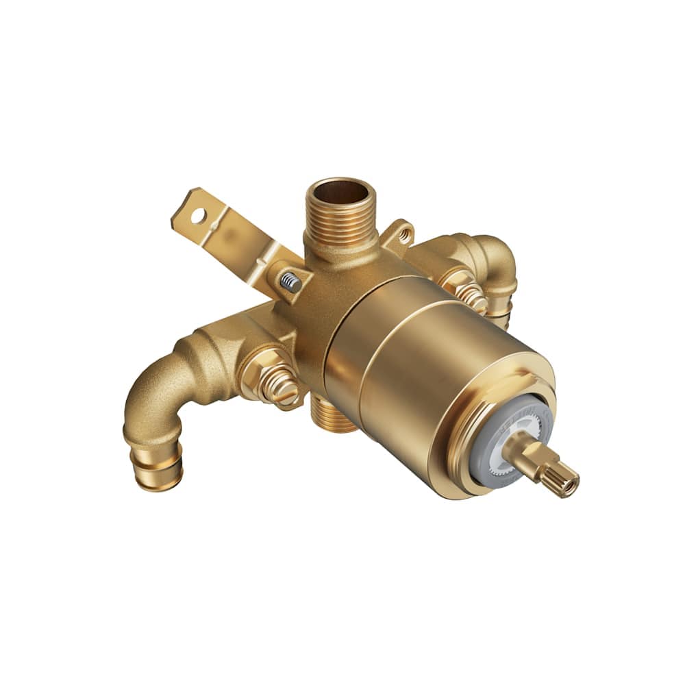 PROFLO PF4001WP90 4001 Series Pressure Balanced Tub and Shower Faucet ...