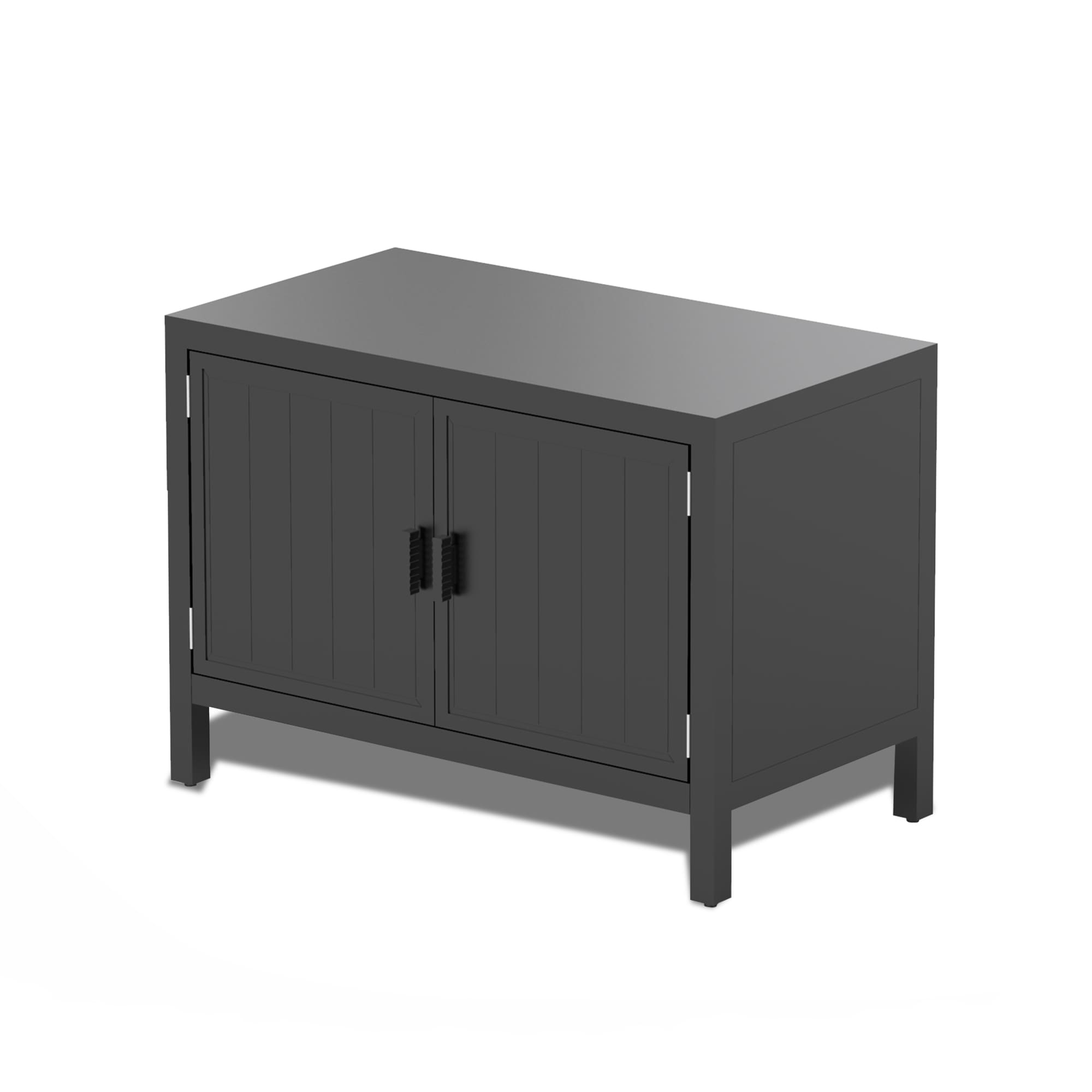 LUXEYARD Outdoor Kitchen Island with Storage Aluminum Kitchen Storage ...